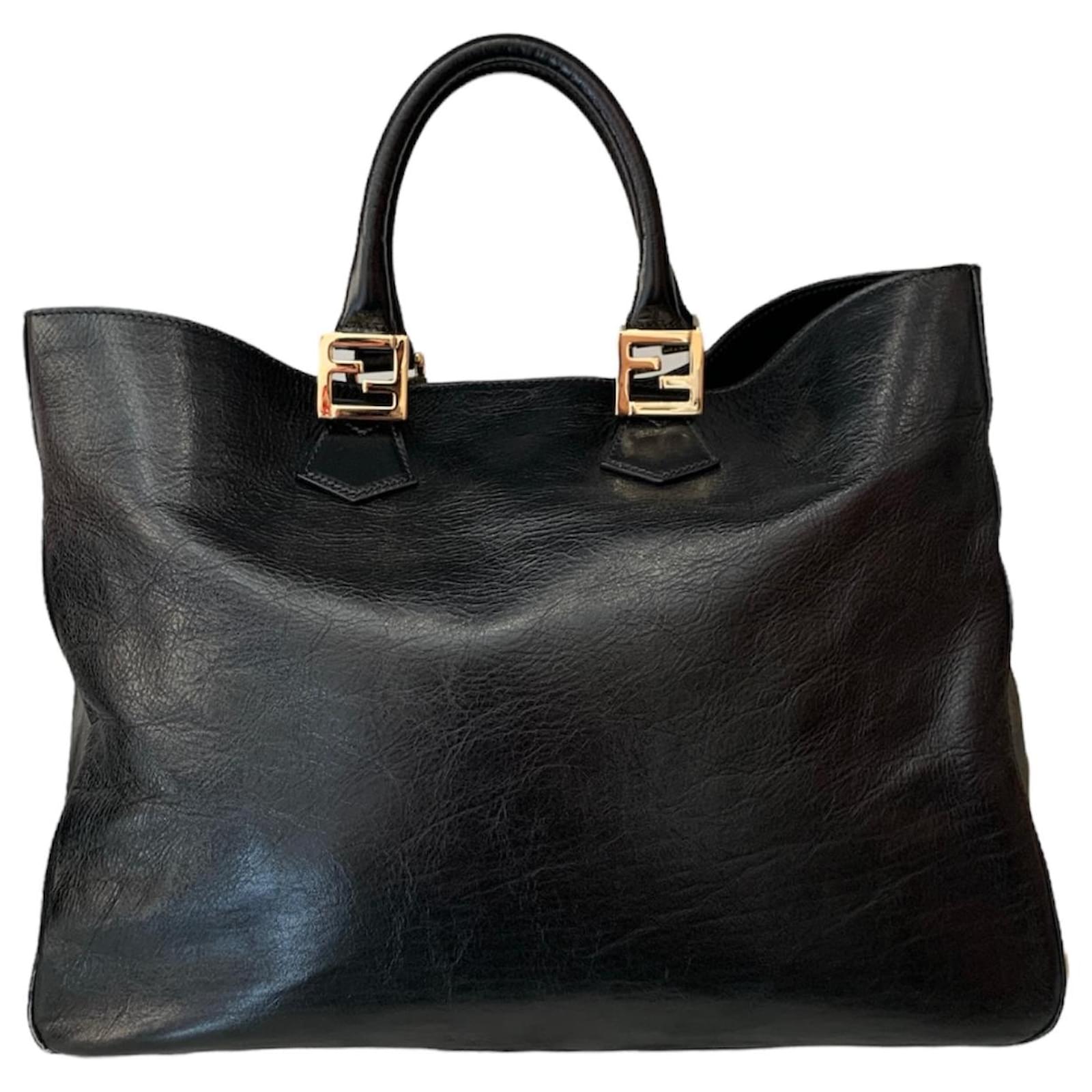 Fendi Handbags Black Leather ref.542652 - Joli Closet