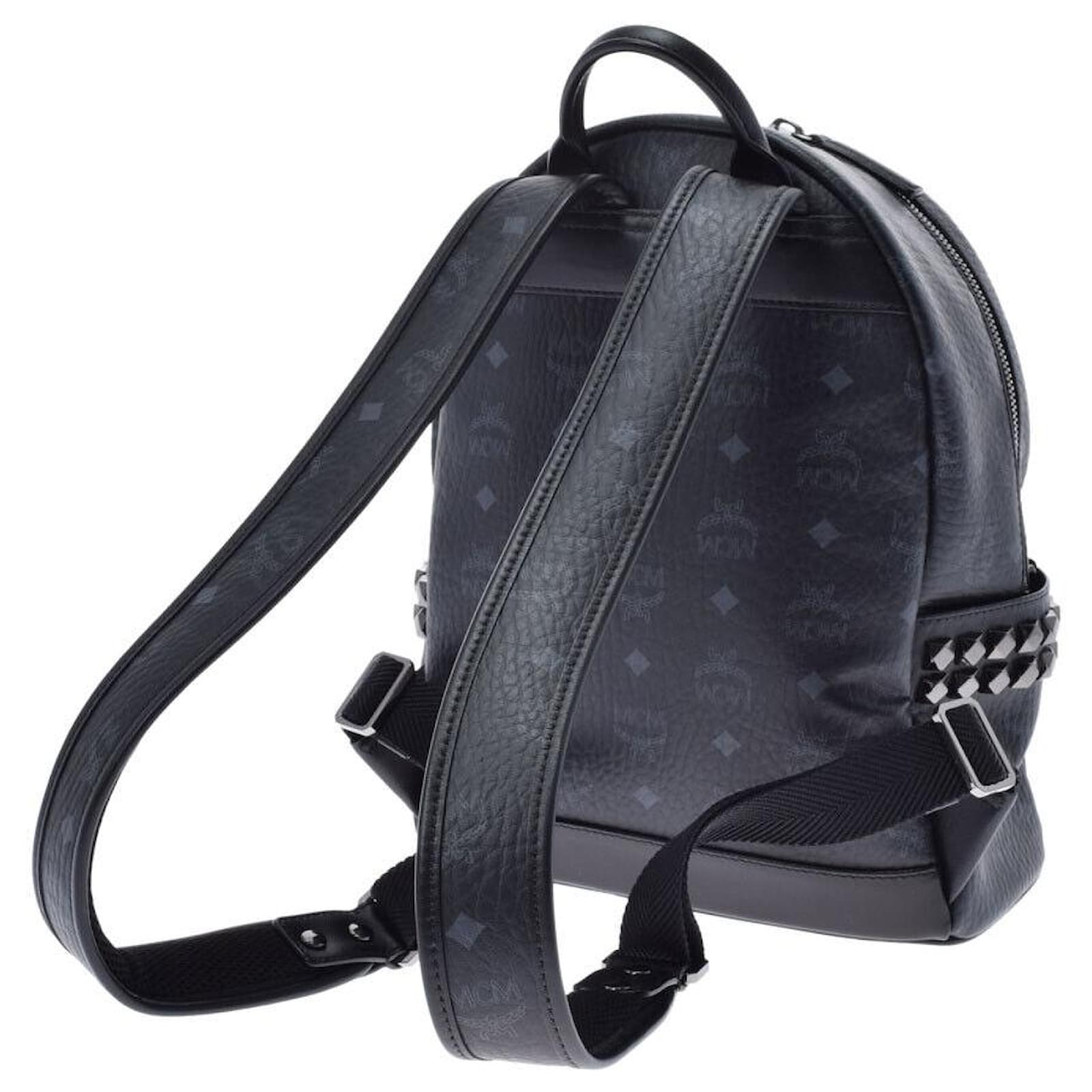 MCM Backpack Black Leather ref.545474 - Joli Closet