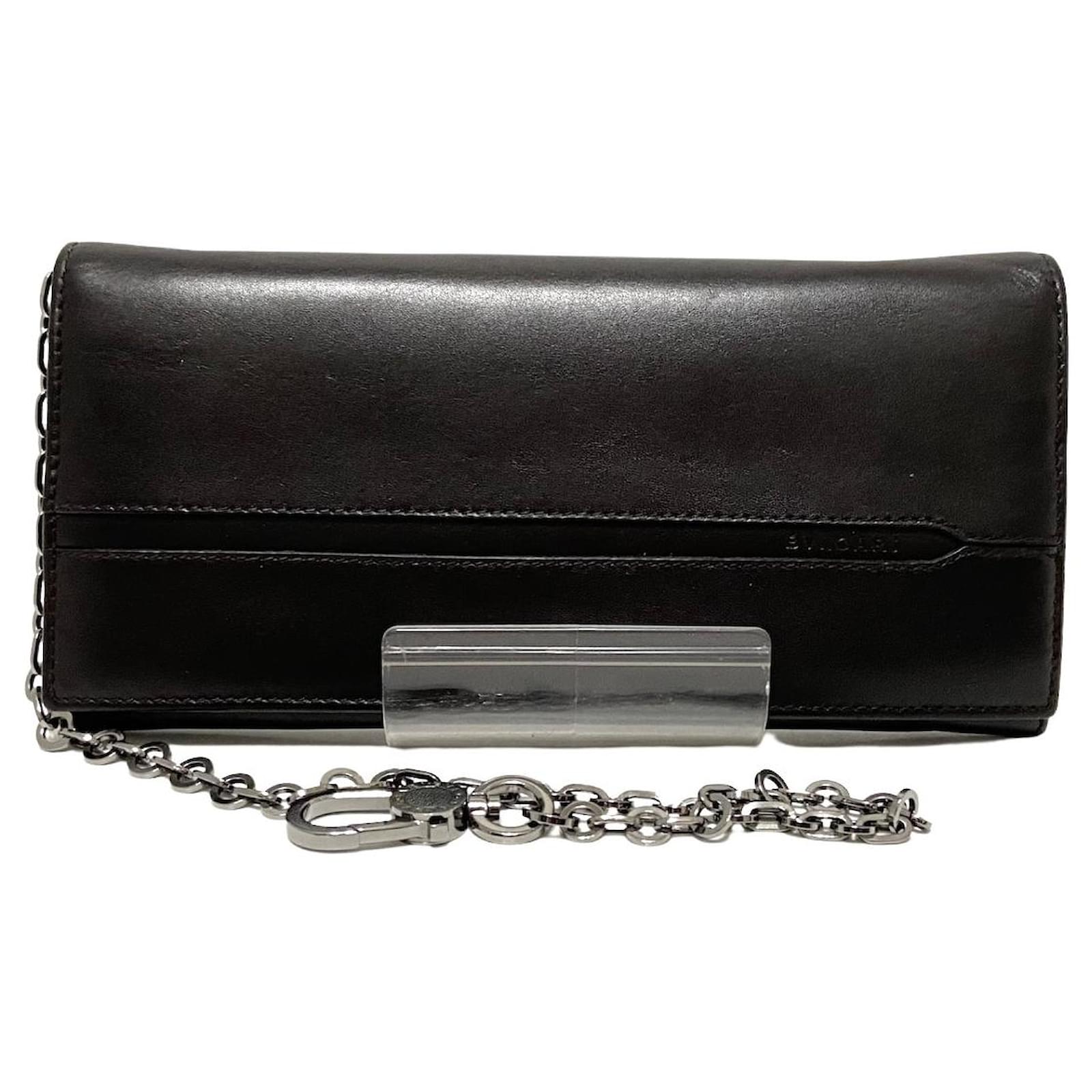Bulgari BVLGARI Wallet Black Leather ref.551122 - Joli Closet