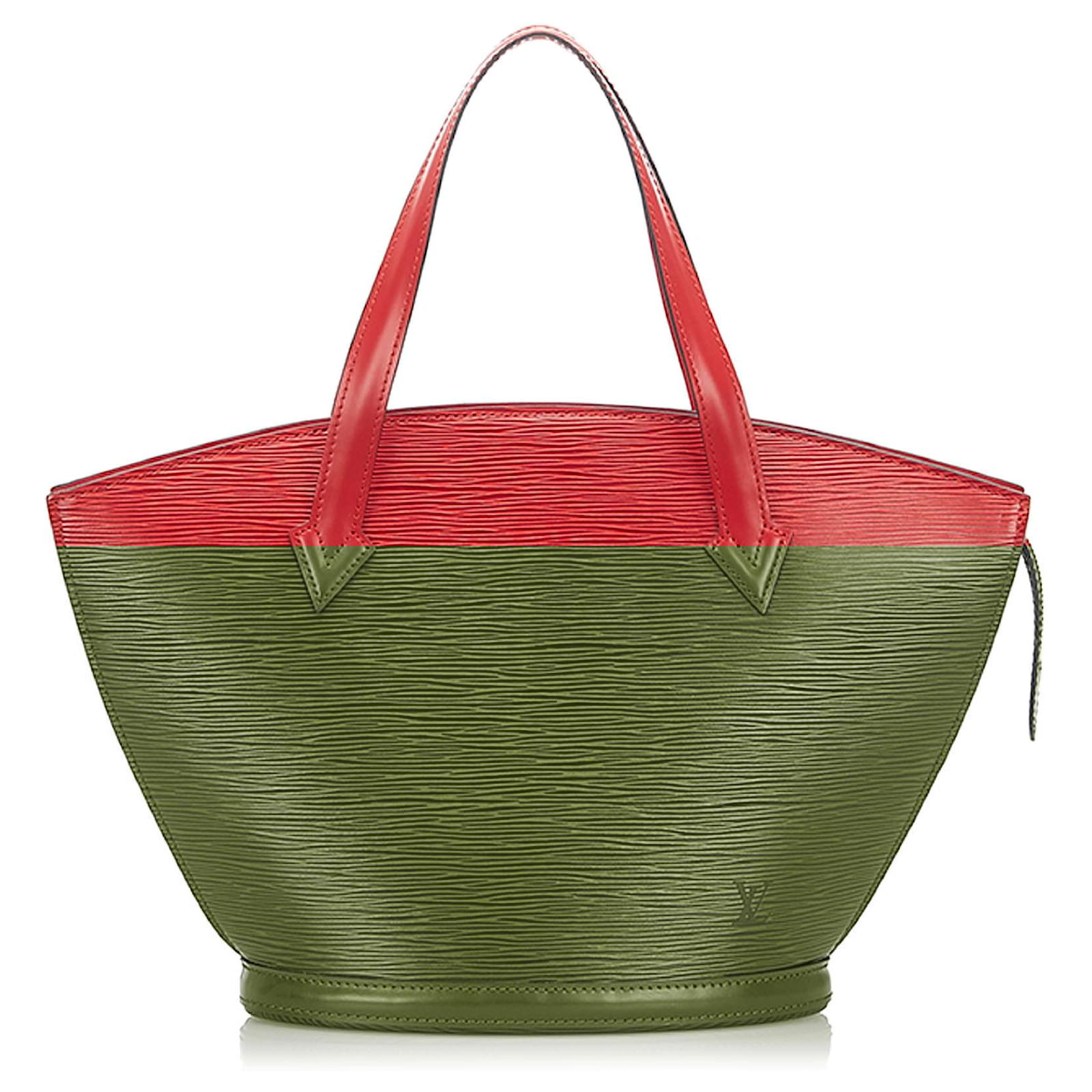 Louis Vuitton Red Epi Saint Jacques PM Short Strap Leather ref.551701 ...