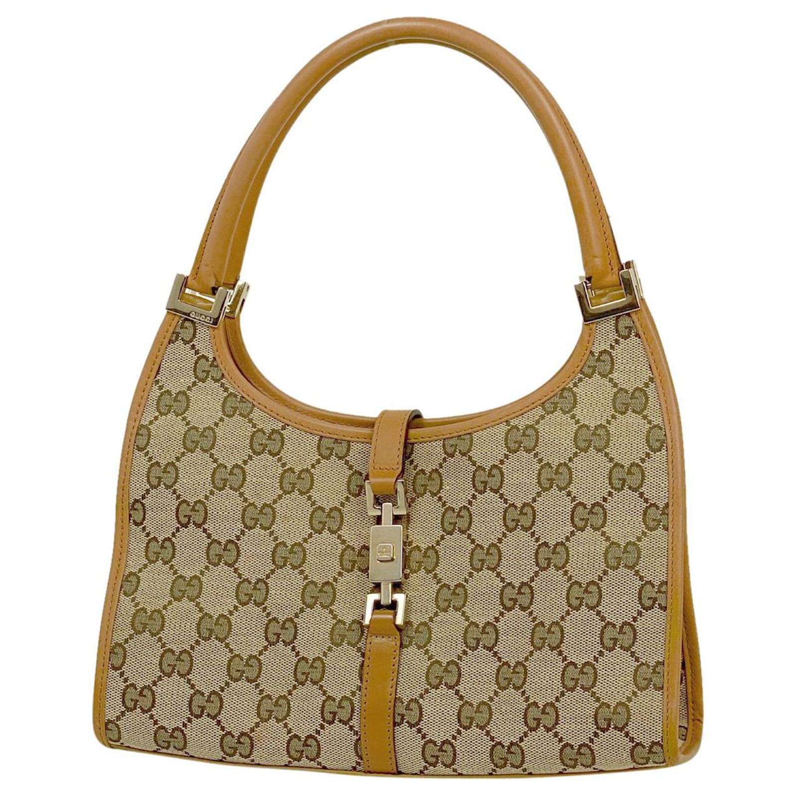 Gucci Handbags Beige Leather ref.552676 - Joli Closet