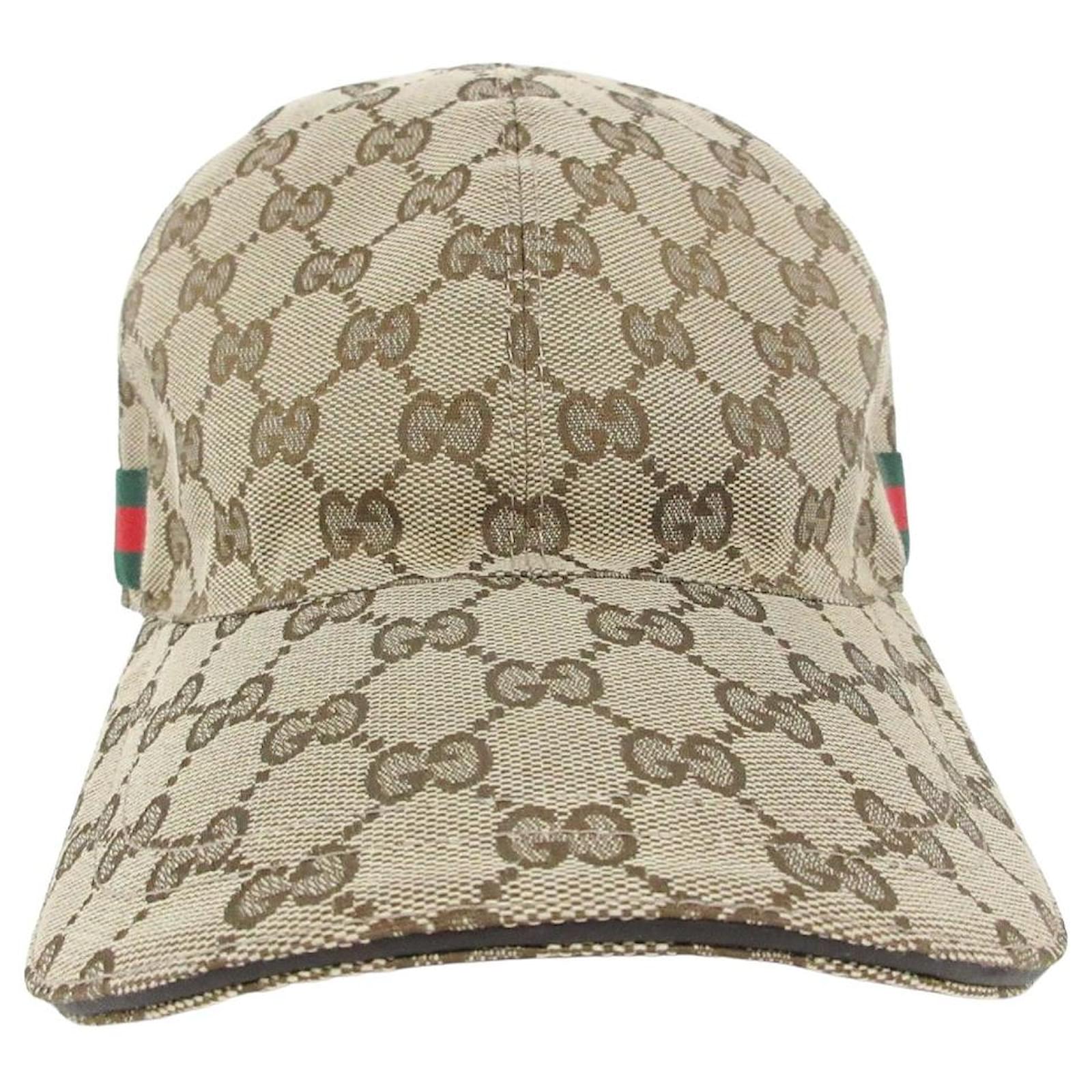 Motif Gucci GG Polyester Beige ref.552750 - Joli Closet