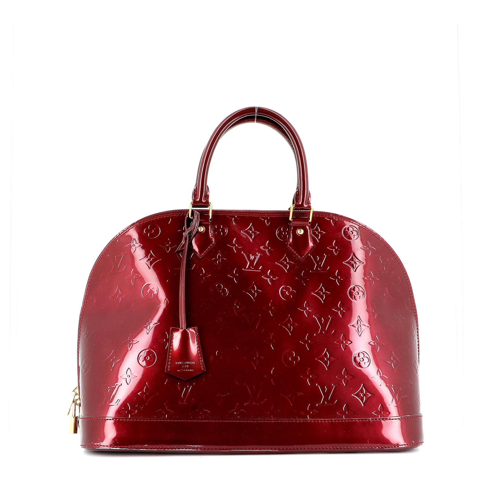 Louis Vuitton Alma Red Patent leather ref.555022 - Joli Closet