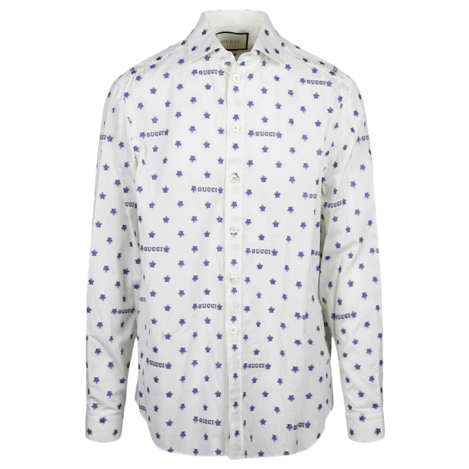 Camisa Gucci Tailored Estrella Multicolor Algodón ref.555437 - Joli Closet