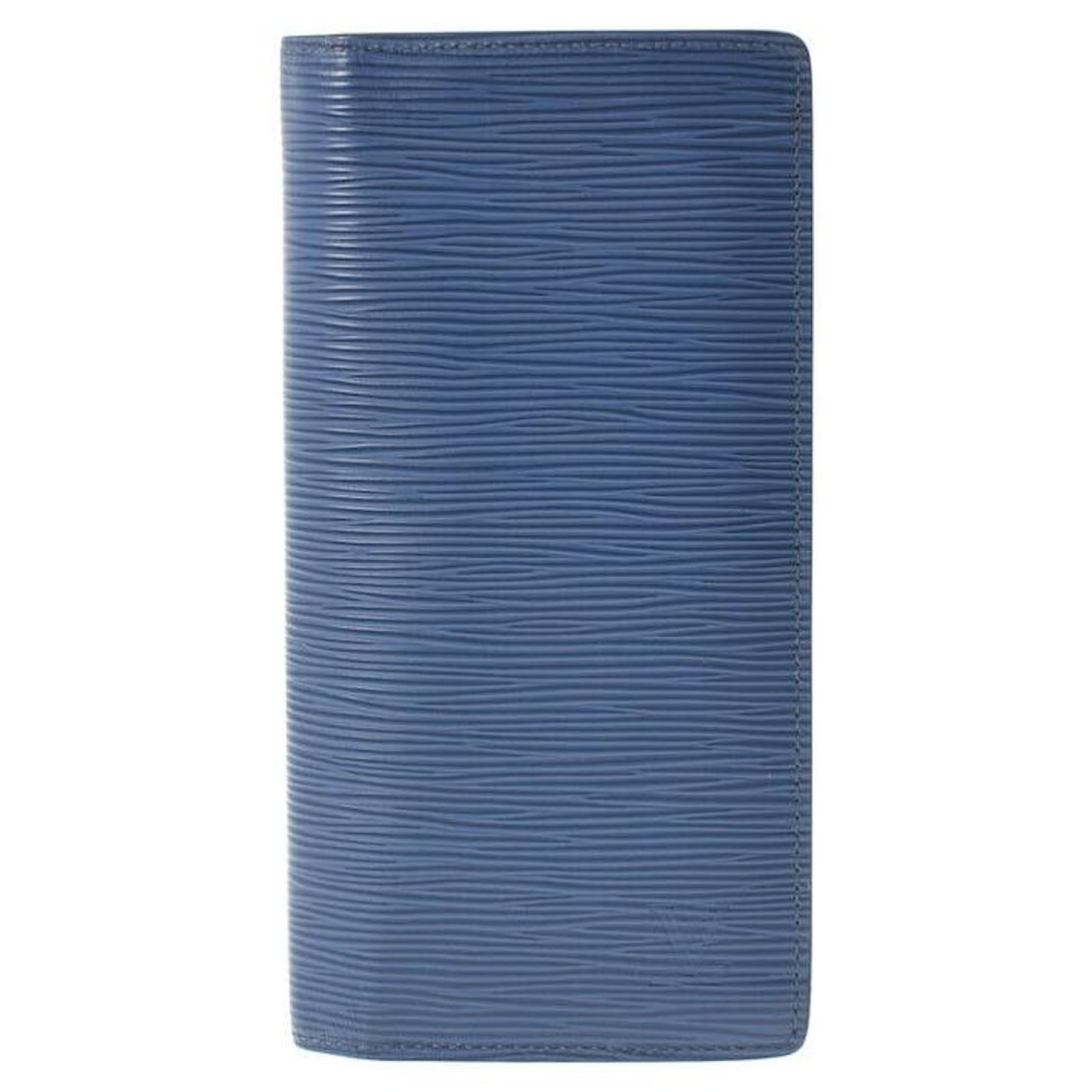 Louis Vuitton Brazza Blue Leather ref.568213 - Joli Closet