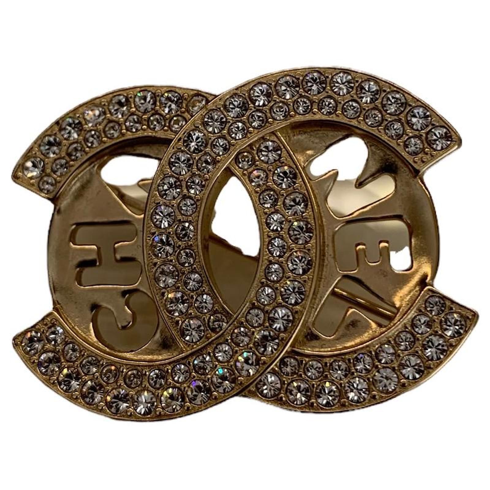 Coco Crush Chanel Broches et broches Modal Doré ref.568323 - Joli Closet