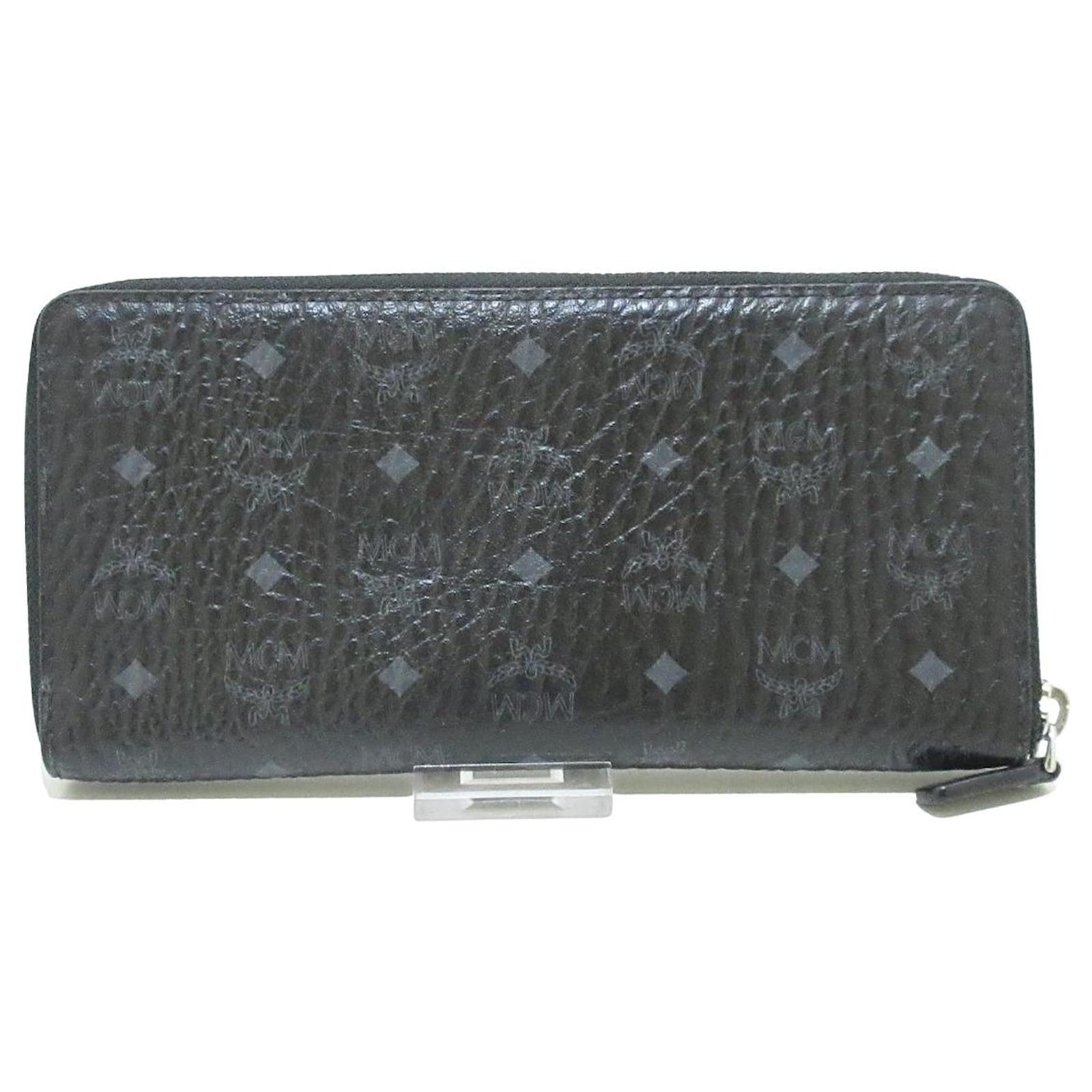 MCM Wallet Black Synthetic ref.568454 - Joli Closet