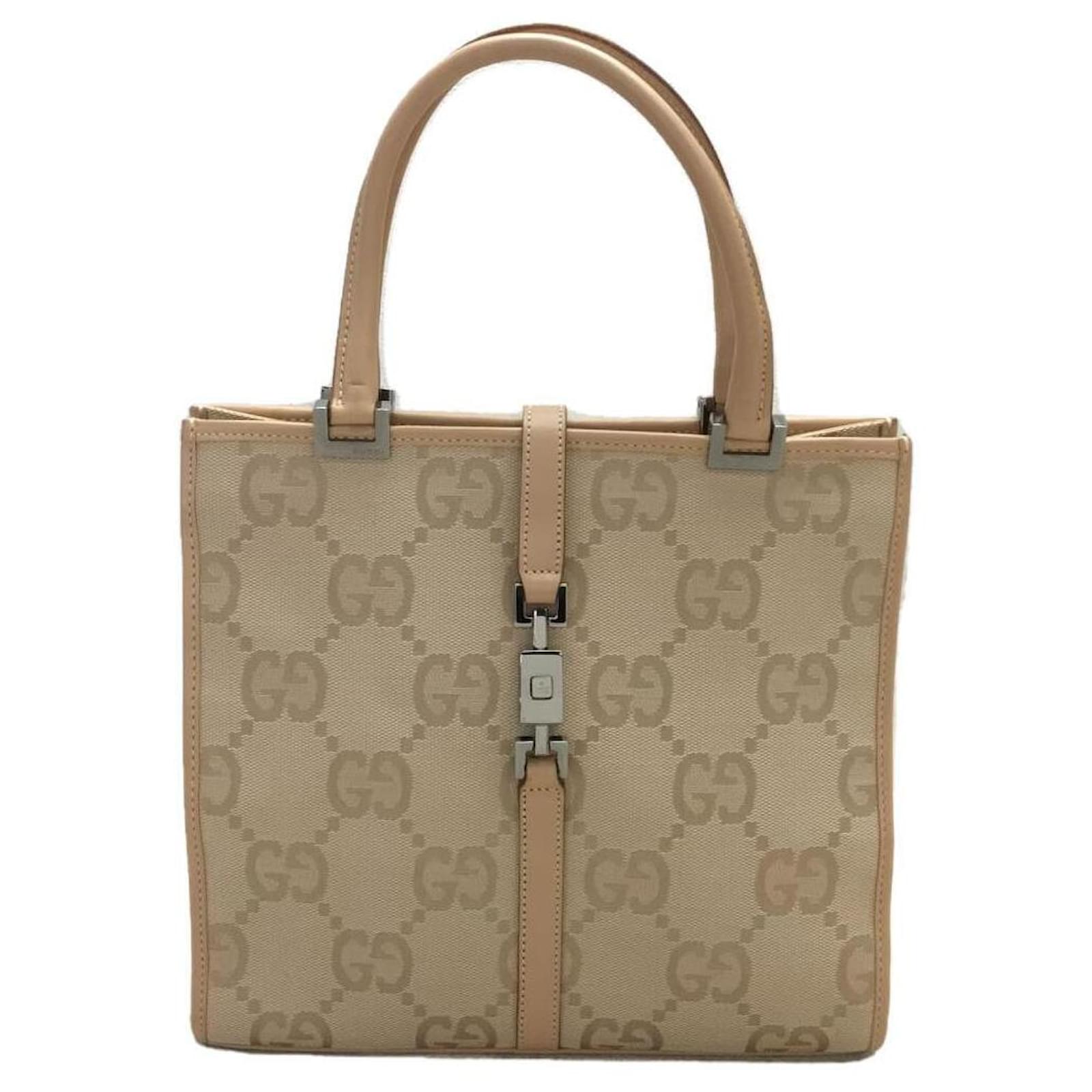 GUCCI Handbag / canvas / BEG Beige ref.572398 - Joli Closet