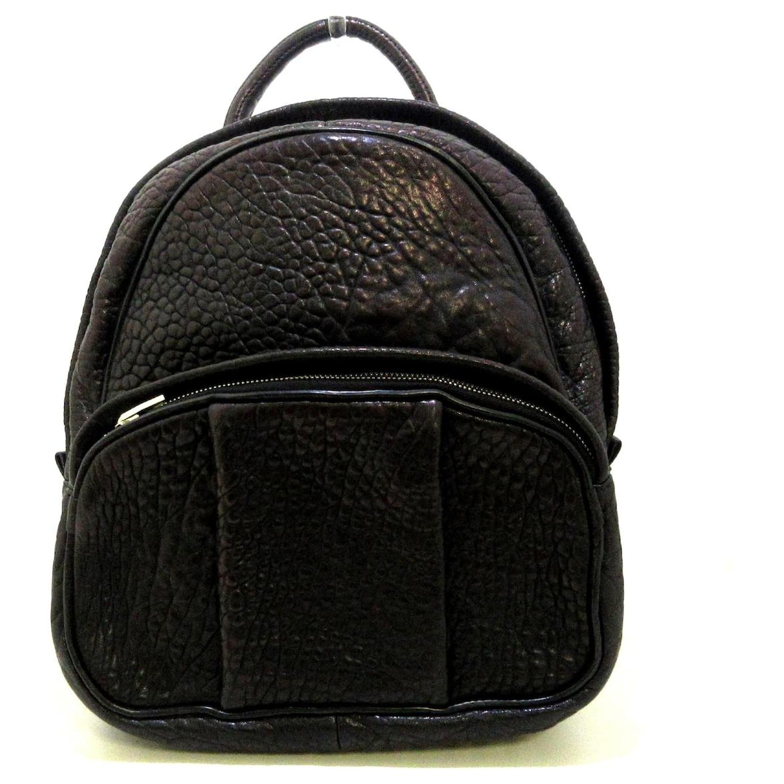 Alexander Wang Backpack Black Leather ref.573870 - Joli Closet