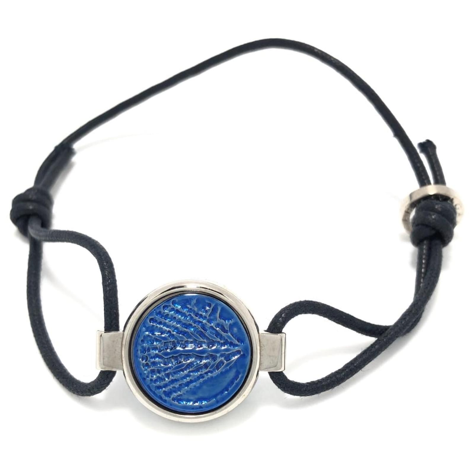 Bulgari Bracelet BVLGARI Cuir Noir ref.574333 - Joli Closet