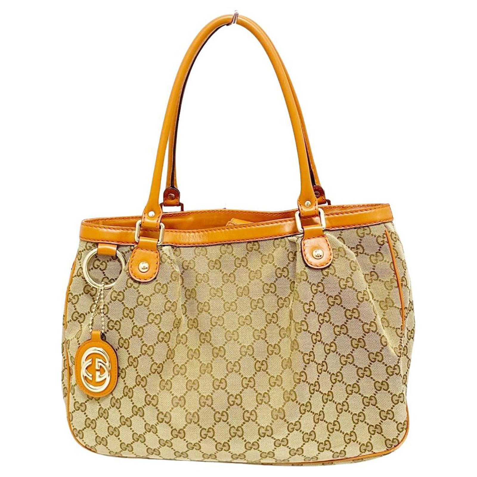 Gucci GG pattern Beige Tweed ref.575736 - Joli Closet