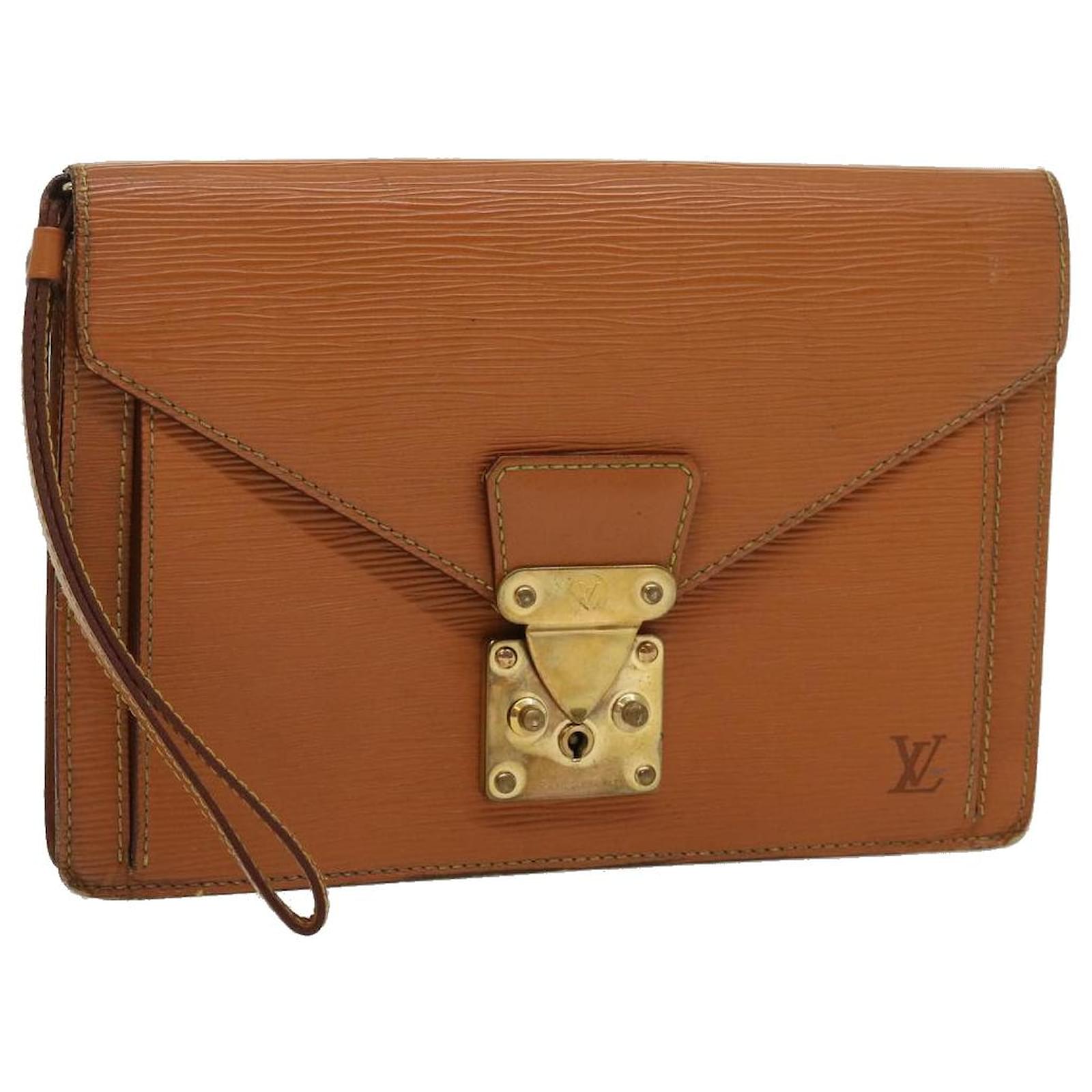 Louis Vuitton Sellier Drangonne Brown Leather ref.578978 - Joli Closet