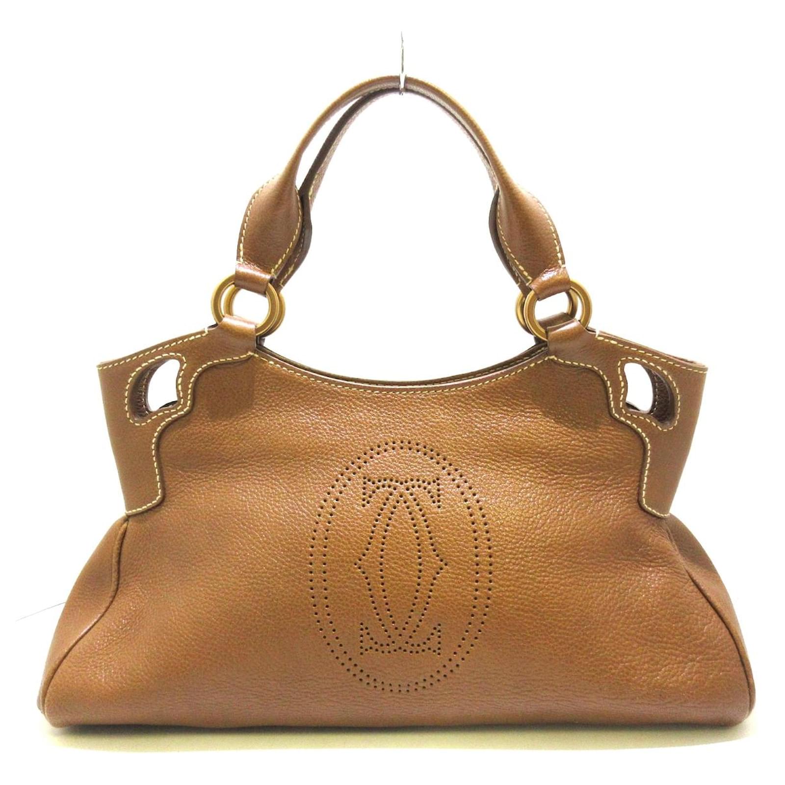 Cartier Marcello Brown Leather ref.579457 - Joli Closet