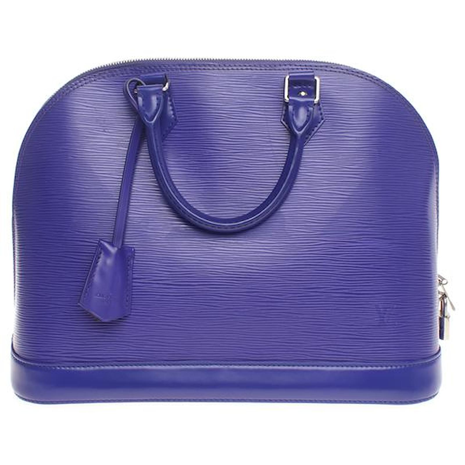 Louis Vuitton Alma Lila Leder ref.579504 - Joli Closet
