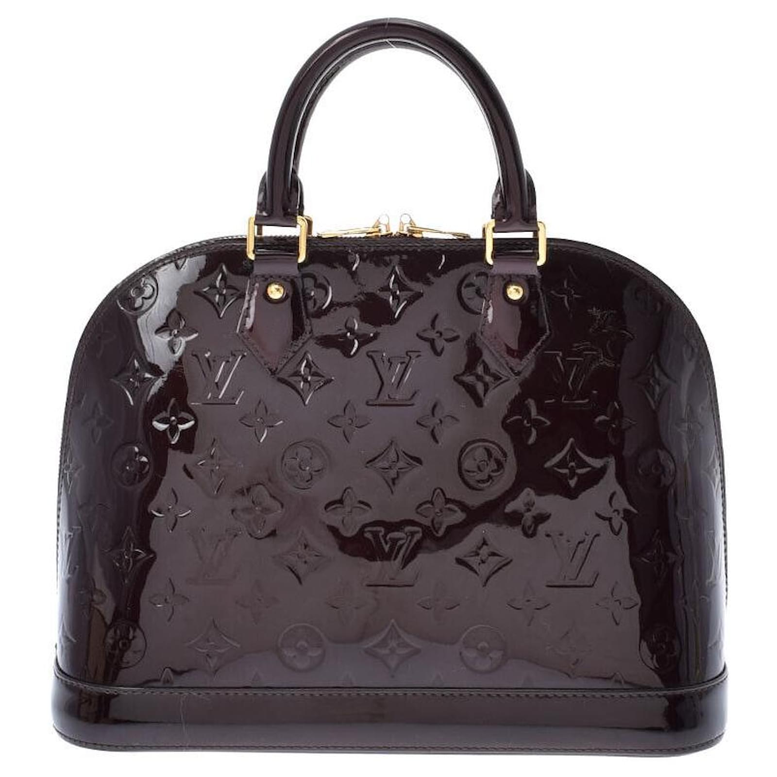 Louis Vuitton Alma Lila Leder ref.584250 - Joli Closet