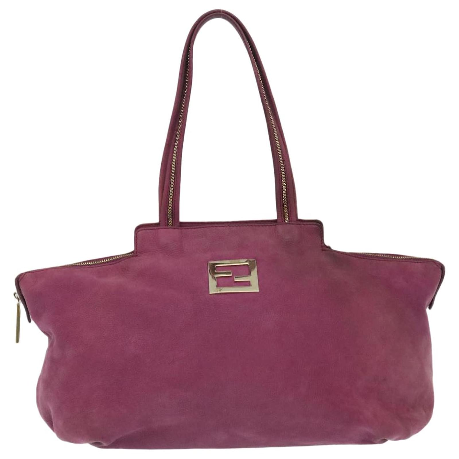 FENDI FENDI Purple Leather ref.527818 - Joli Closet