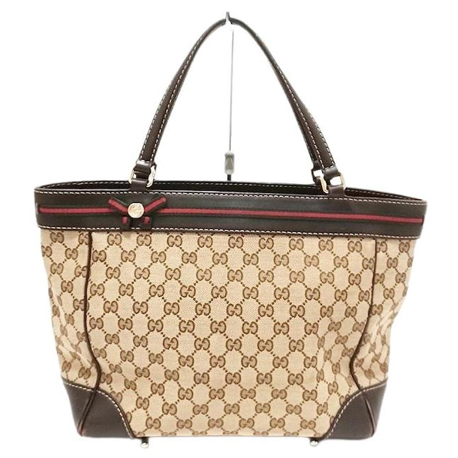 Gucci GG pattern Beige Cloth ref.585584 - Joli Closet