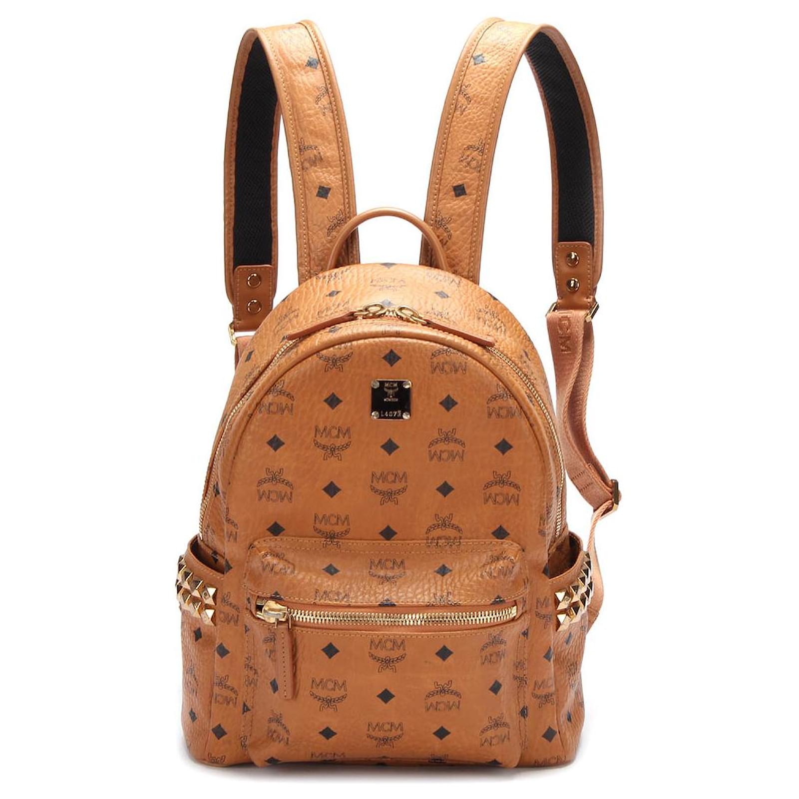 MCM Stark Brown Pony-style calfskin ref.588367 - Joli Closet