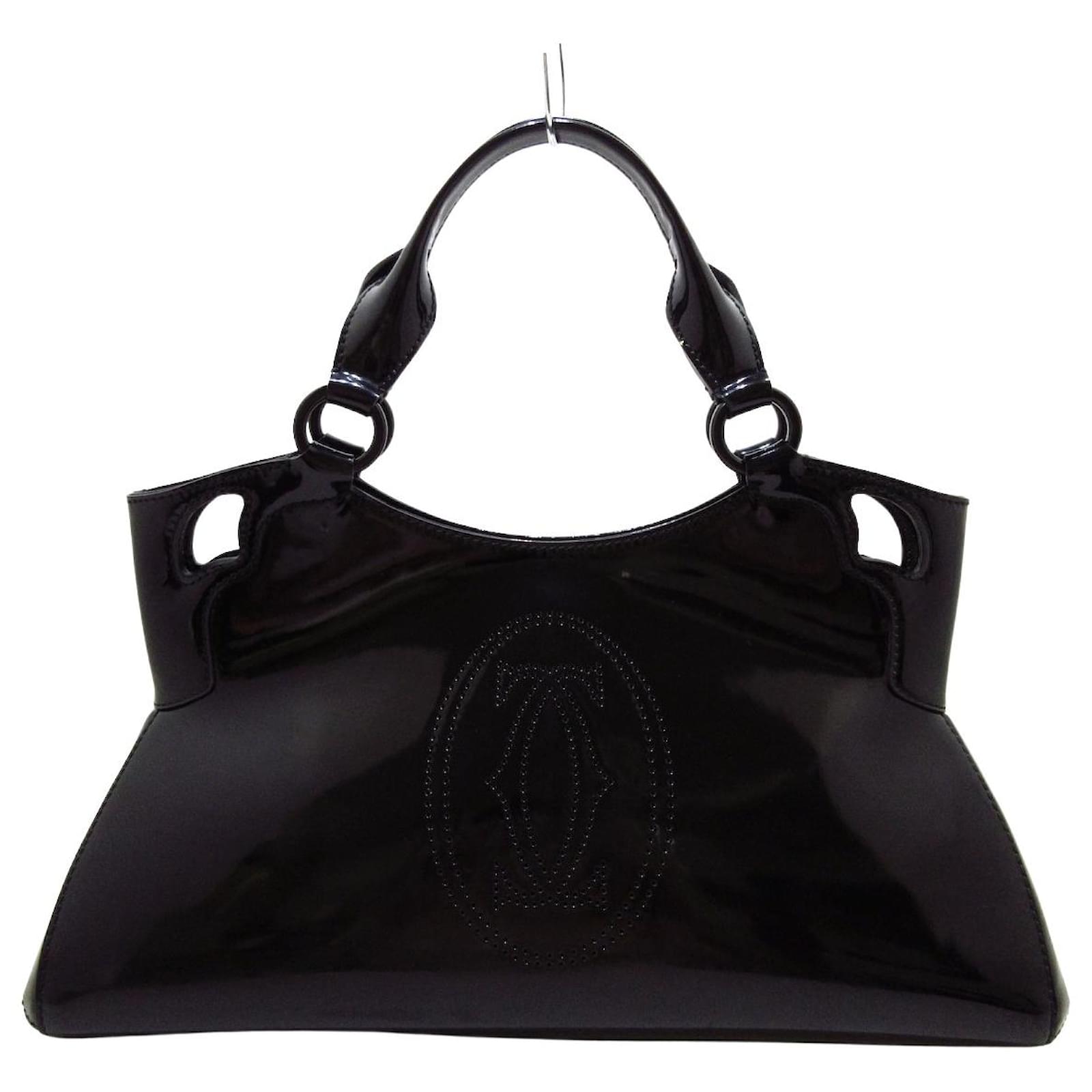 Cartier Marcello Black Leather ref.588724 - Joli Closet