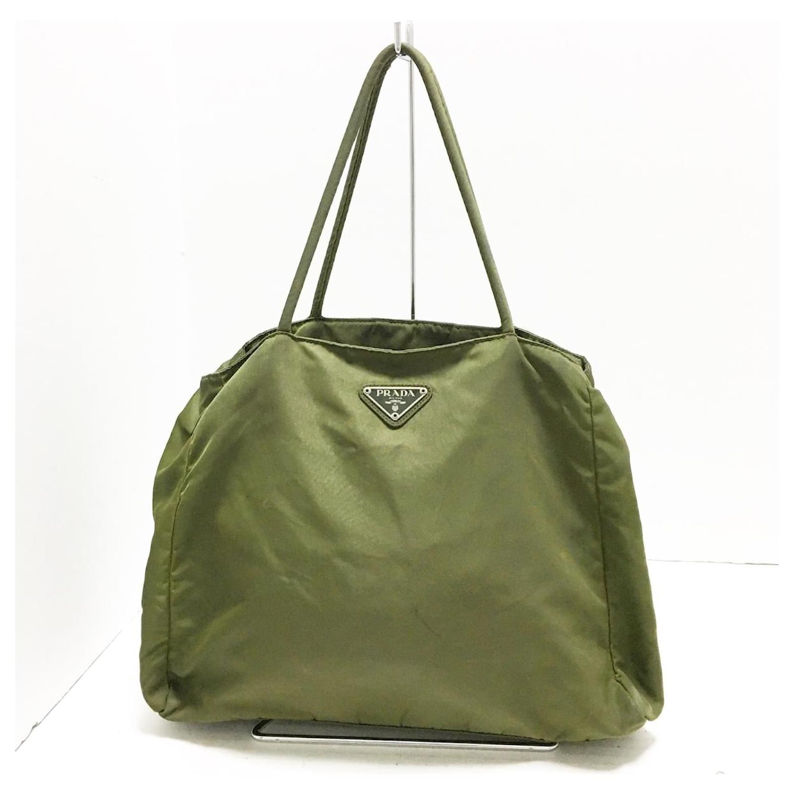 Prada Khaki Synthetic ref.592812 - Joli Closet