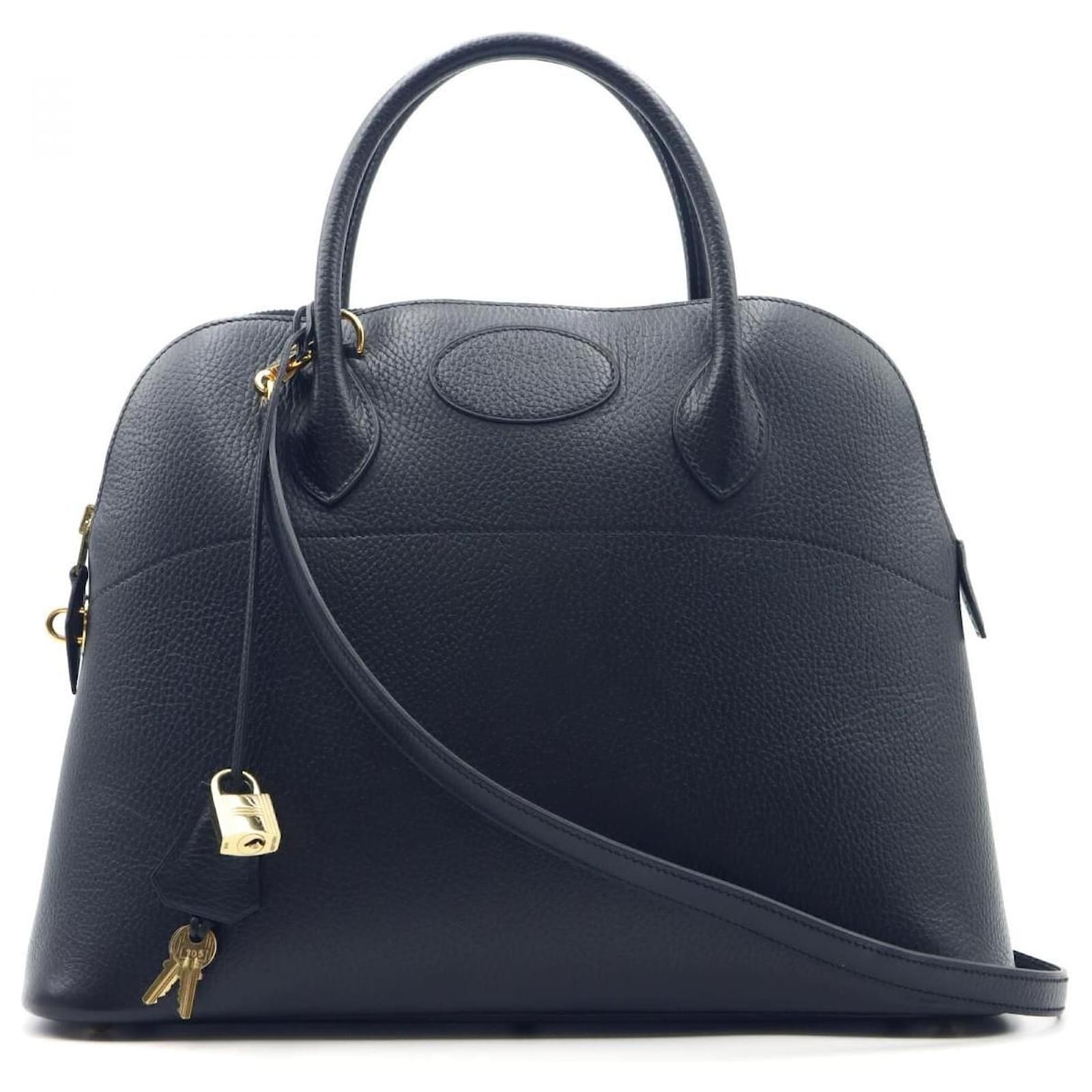 Hermès Ardennes Bolide 37 Black Leather ref.593118 - Joli Closet