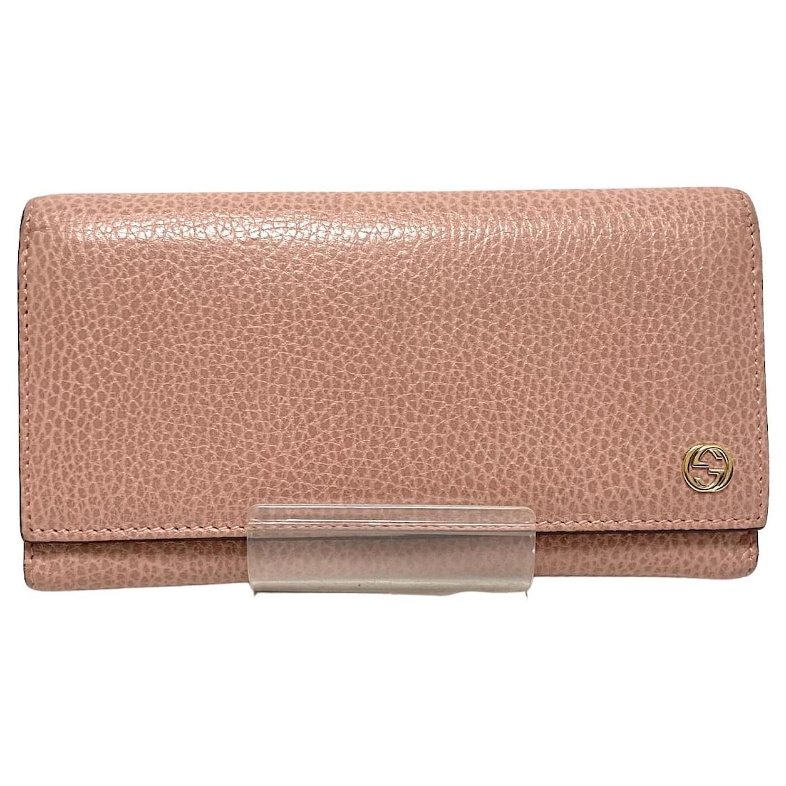 Gucci Interlocking G Pink Leather ref.593503 - Joli Closet