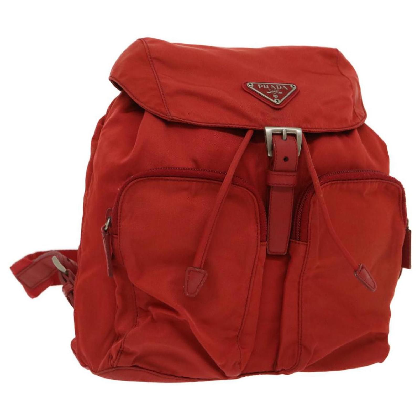 Prada Red Synthetic ref.594315 - Joli Closet