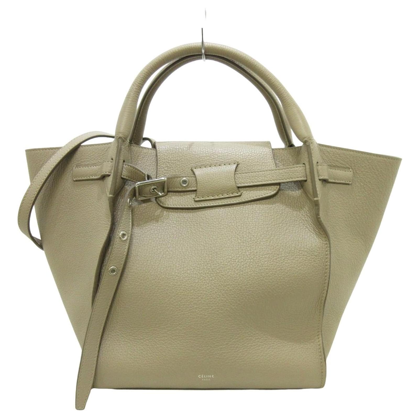 Céline Big Bag Beige Leather ref.595269 - Joli Closet