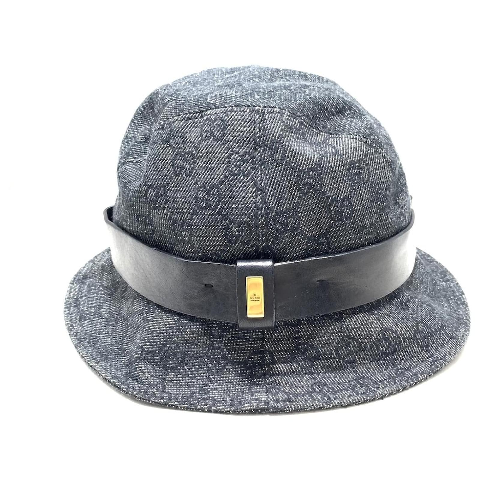 Gucci GG pattern Black Cotton ref.595953 - Joli Closet