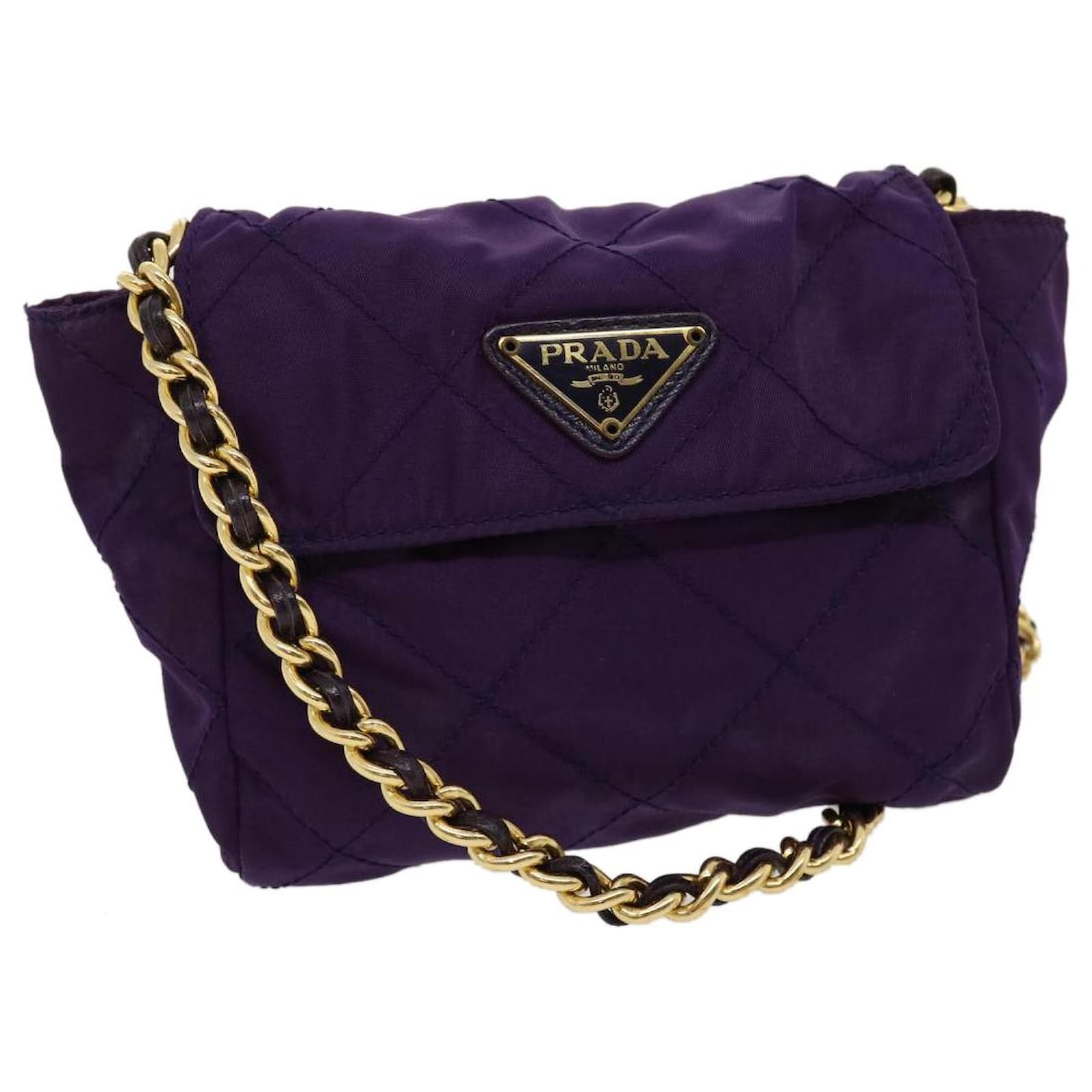 Prada Purple Synthetic ref.598598 - Joli Closet