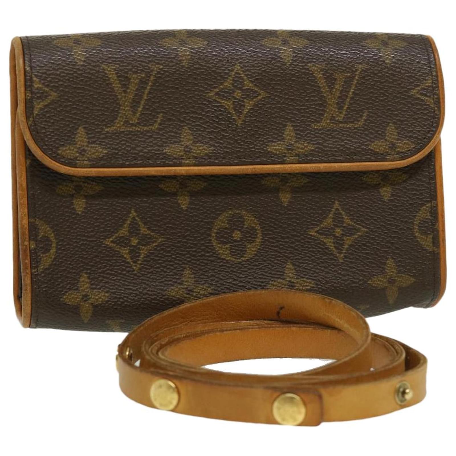 LOUIS VUITTON Monogram Pochette Florentine Bum Bag M51855 LV Auth ...