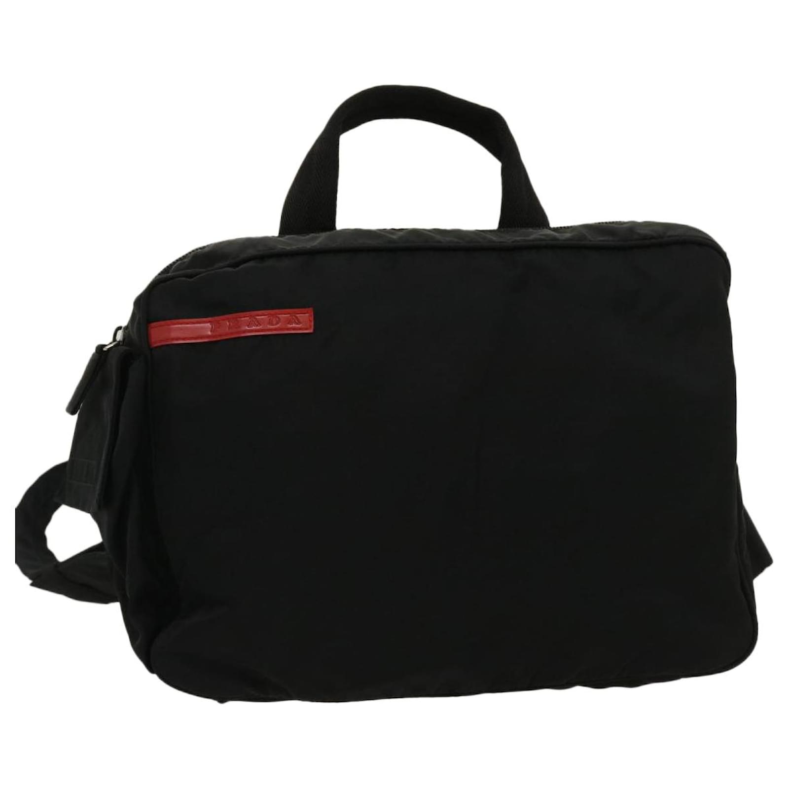 PRADA Sports Backpack Nylon Black Auth ar7050 ref.601707 - Joli Closet