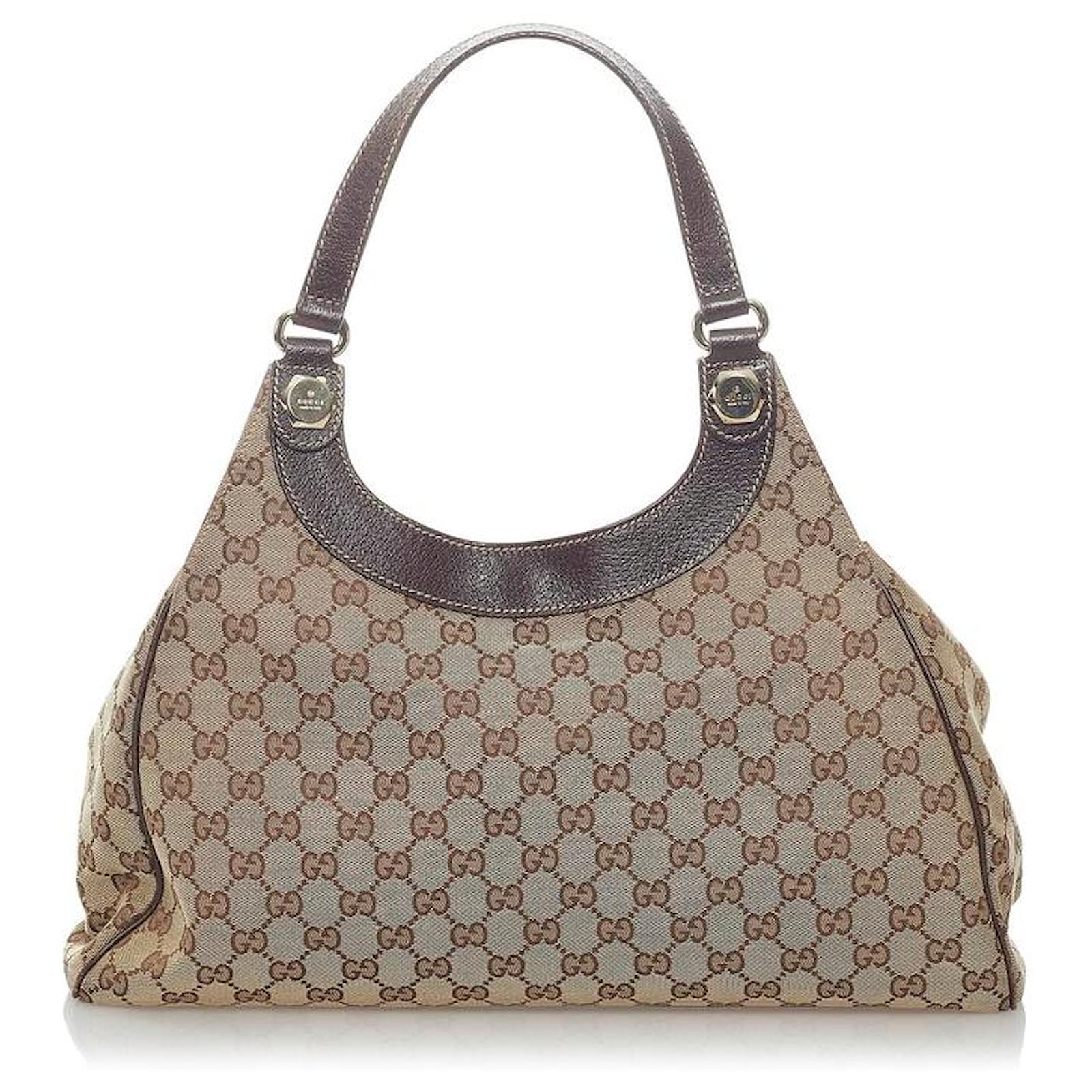 Gucci Charmy Toile Marron ref.601803 - Joli Closet