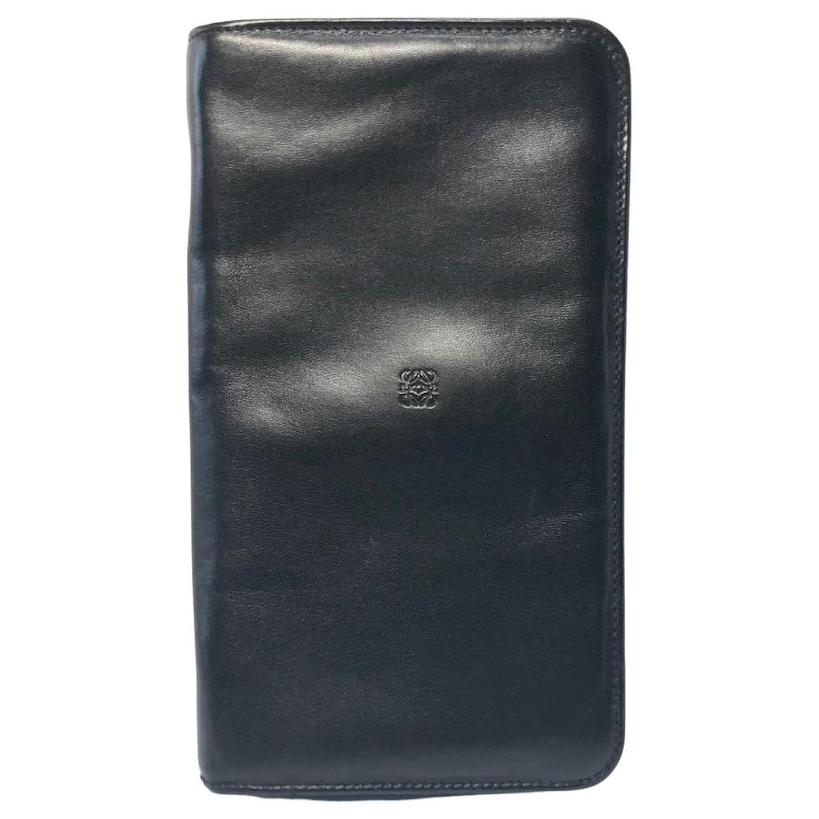 Loewe Black Leather ref.602912 - Joli Closet