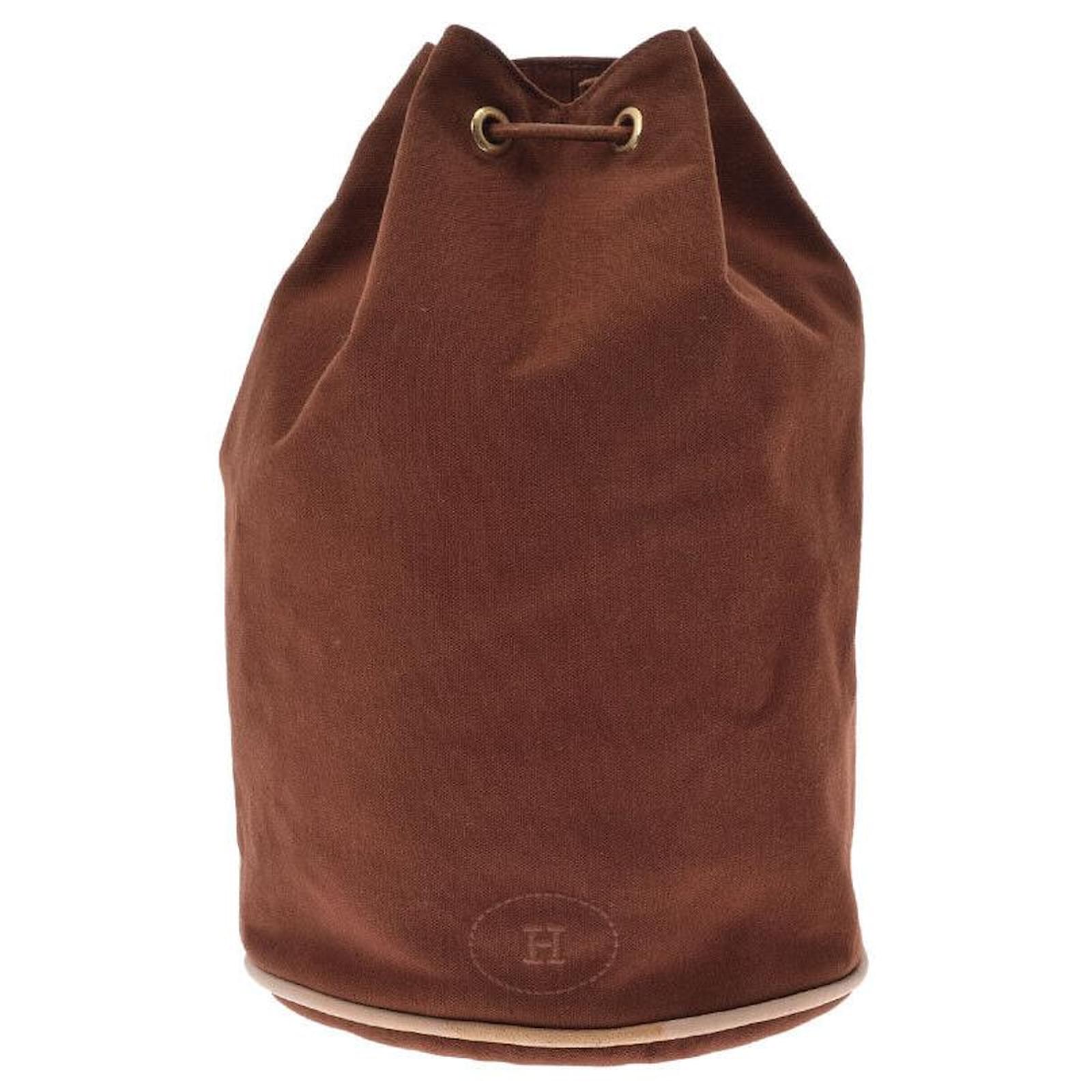 Hermès Hermes Brown Cotton ref.604050 - Joli Closet
