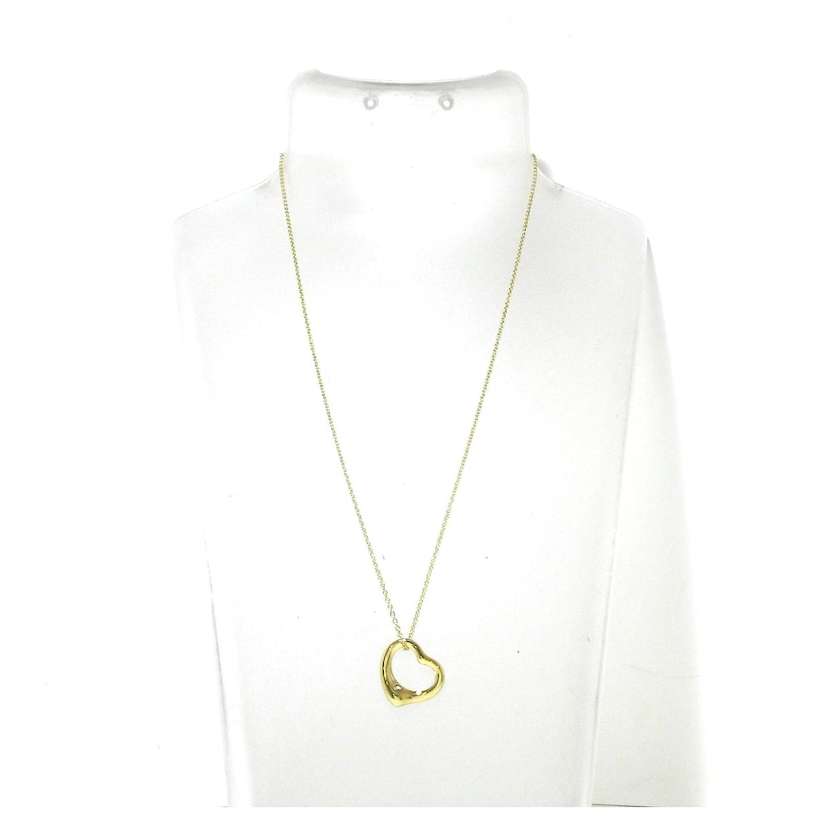 TIFFANY & CO. Coeur ouvert Or jaune Doré ref.605720 - Joli Closet