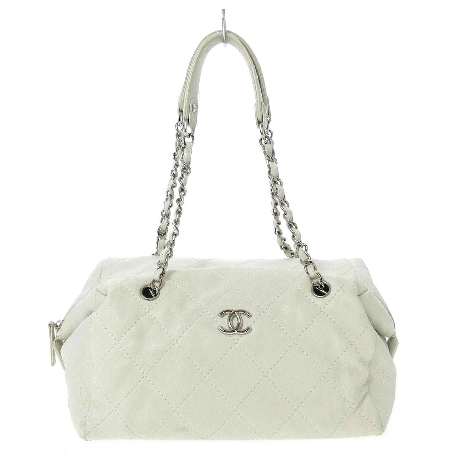 Chanel Wild Stitch White Pony-style calfskin ref.606306 - Joli Closet