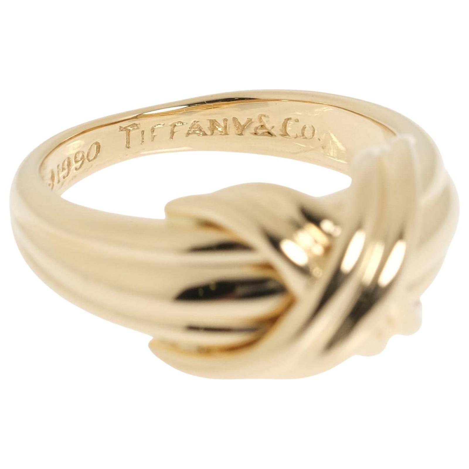 TIFFANY & CO. Signature Golden Yellow gold ref.607017 - Joli Closet