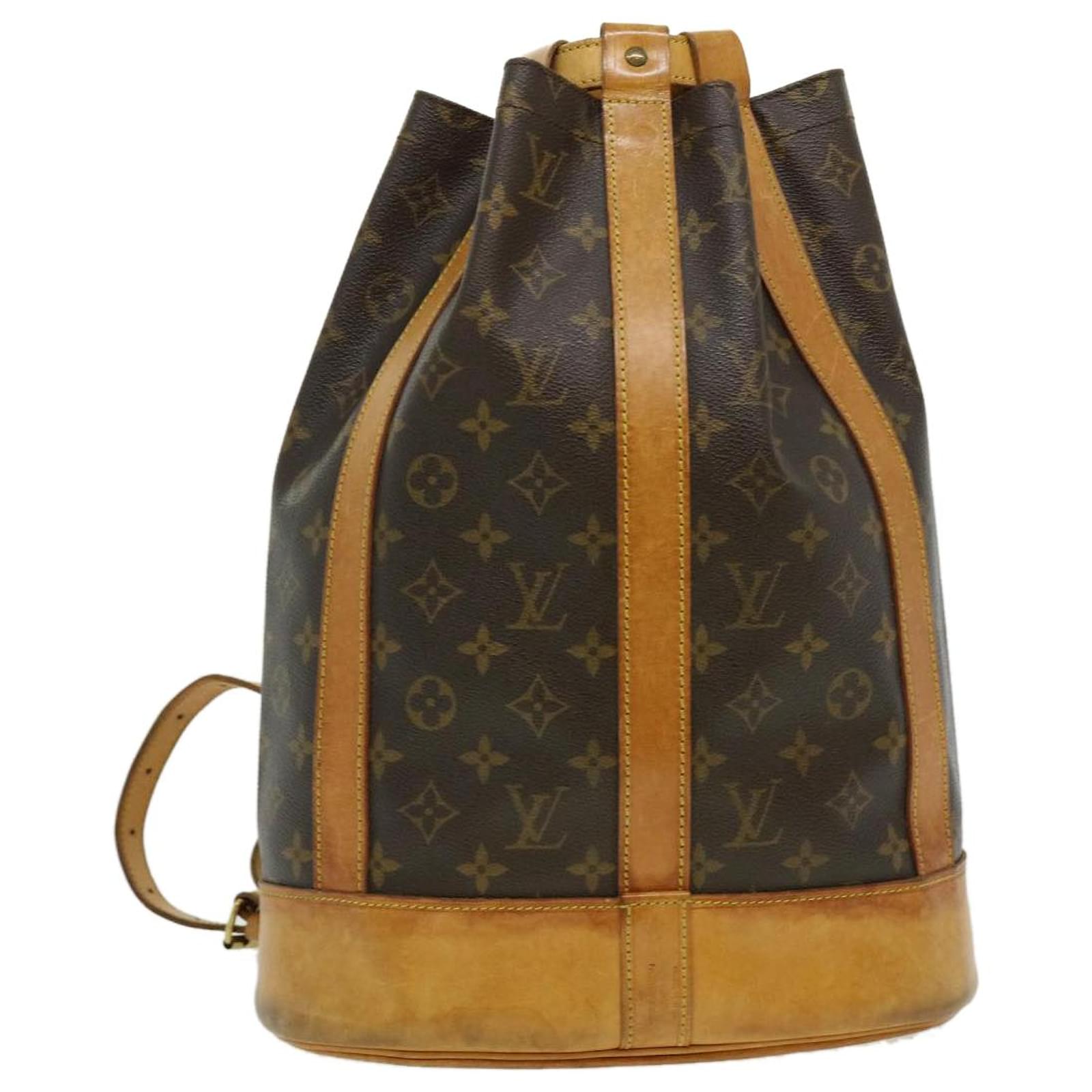 Louis Vuitton Randonnée Brown Cloth ref.608638 - Joli Closet