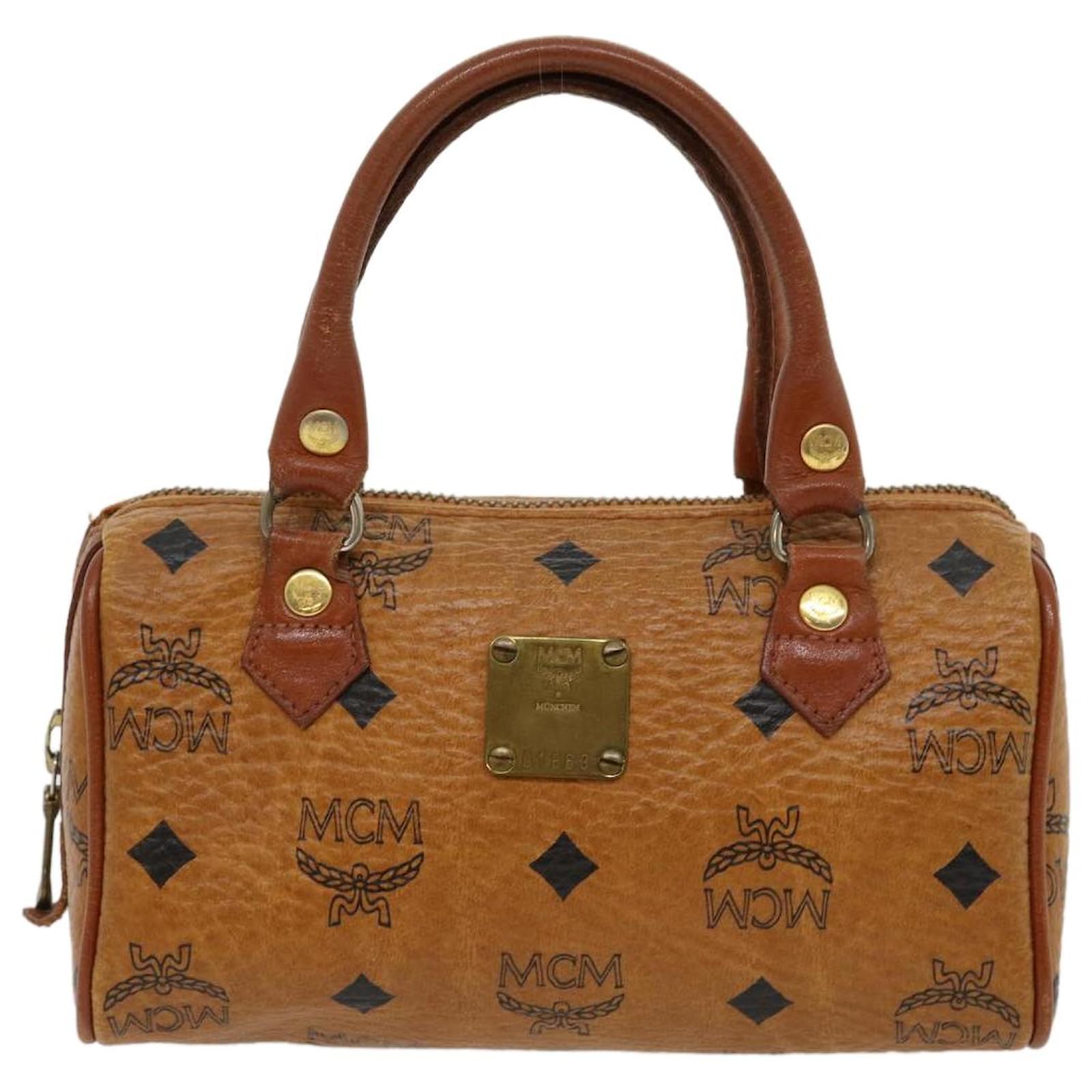 MCM Brown Leather ref.613361 - Joli Closet