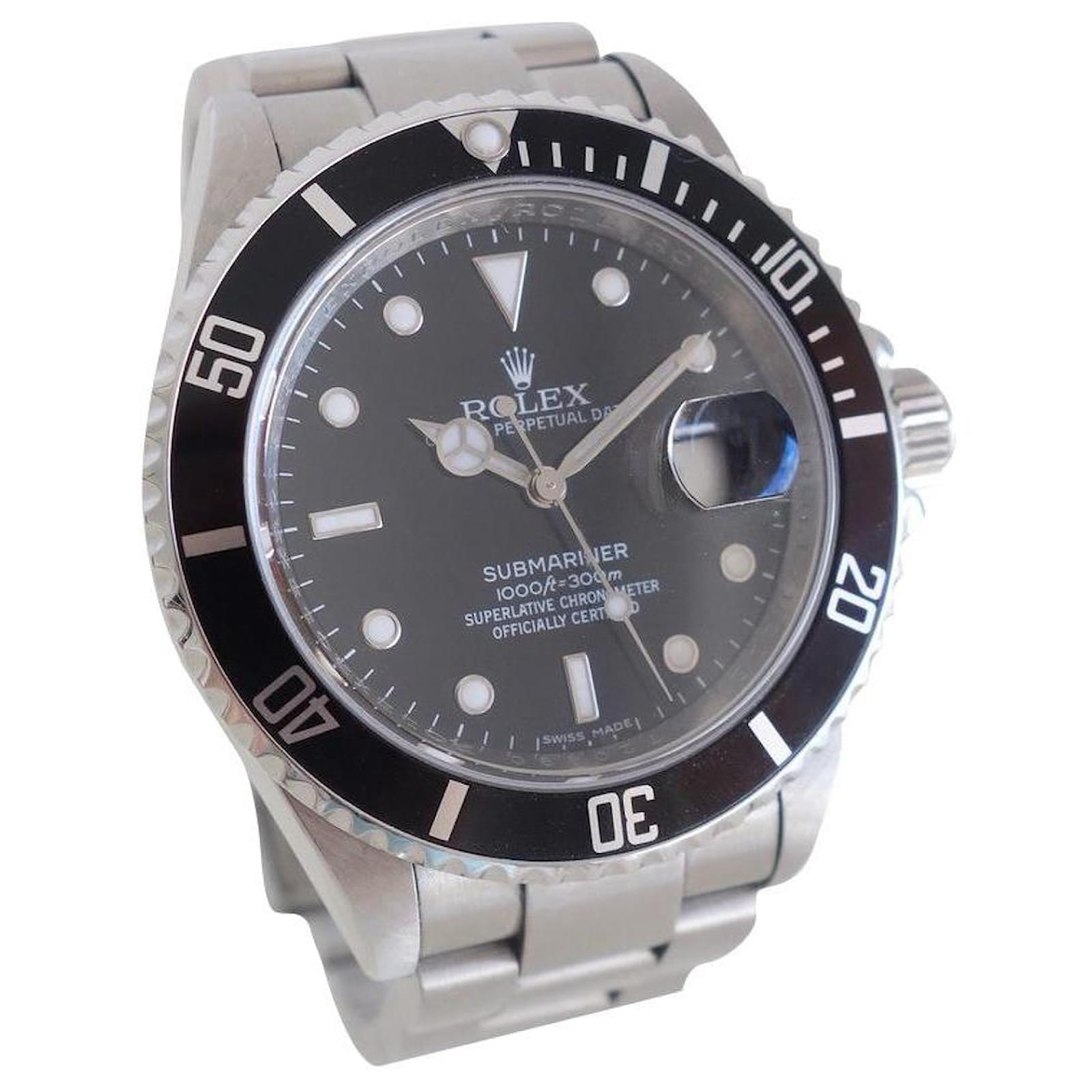 Rolex Submariner Watch Grey Steel ref.613548 - Joli Closet
