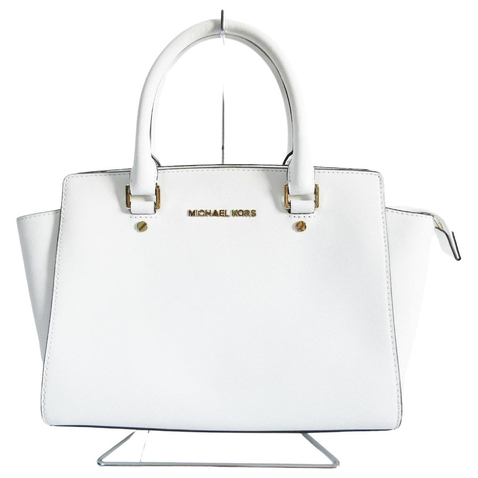 Michael Kors -- White Leather ref.614933 - Joli Closet