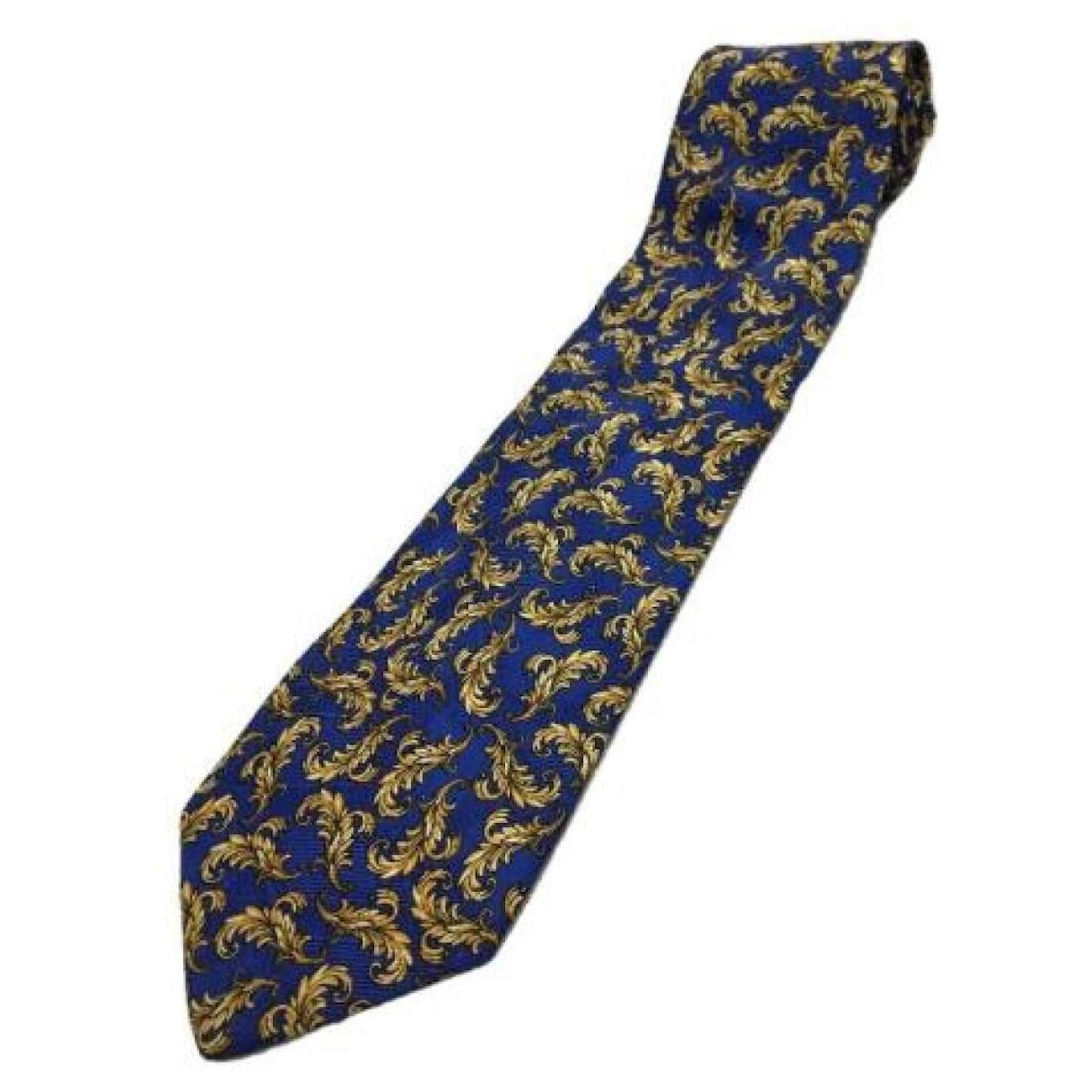 Gianni Versace Blue Silk ref.615969 - Joli Closet