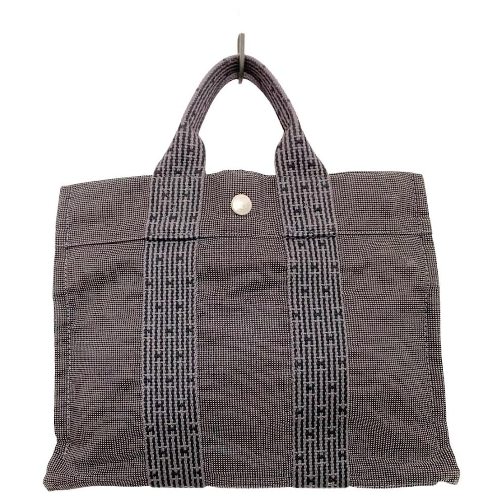 Hermès Herline Grey Polyamide ref.616704 - Joli Closet