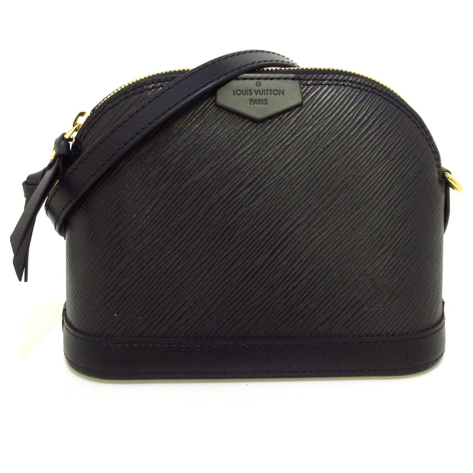 Louis Vuitton Alma BB Black Leather ref.617441 - Joli Closet