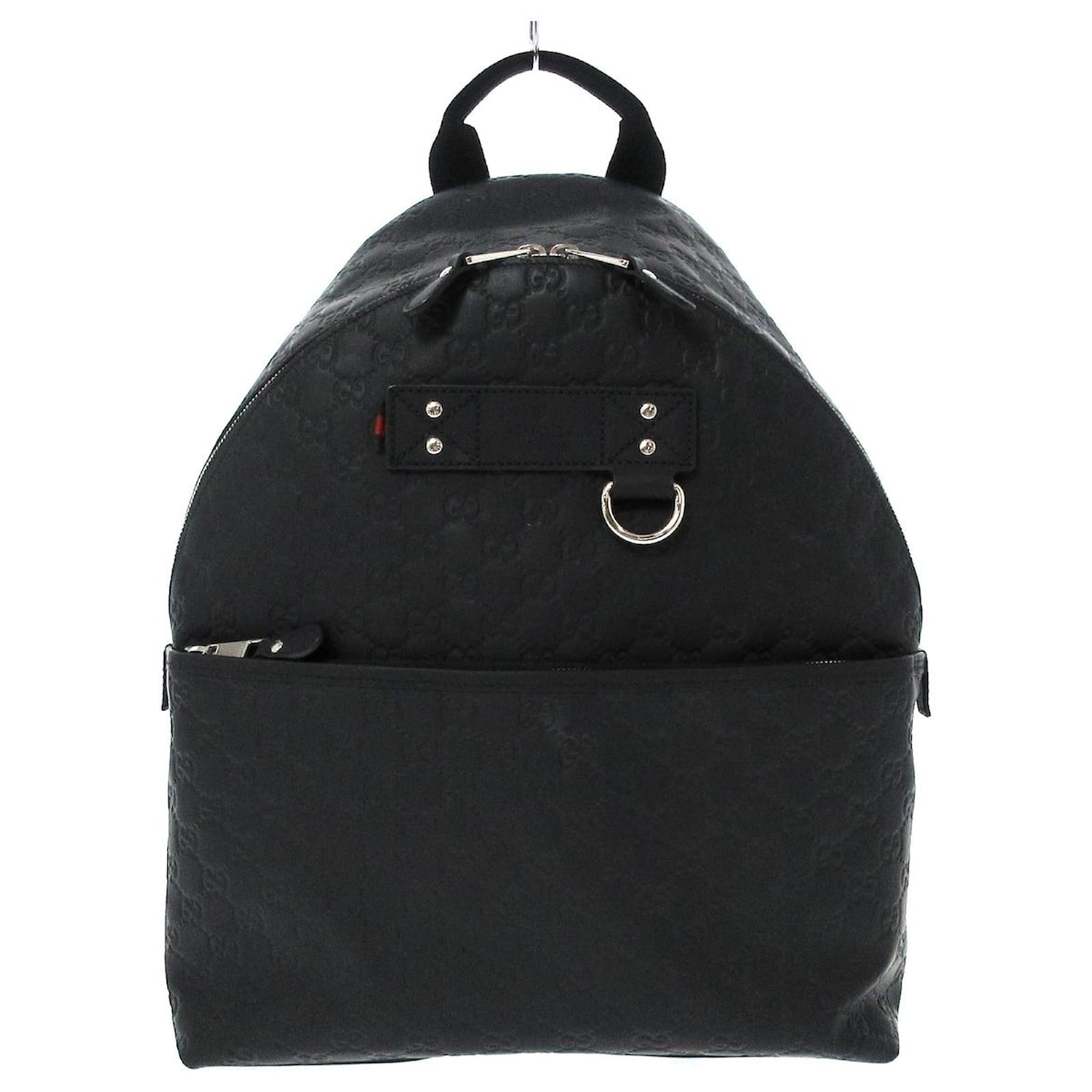 Gucci Shimmer Line Black Leather ref.619440 - Joli Closet