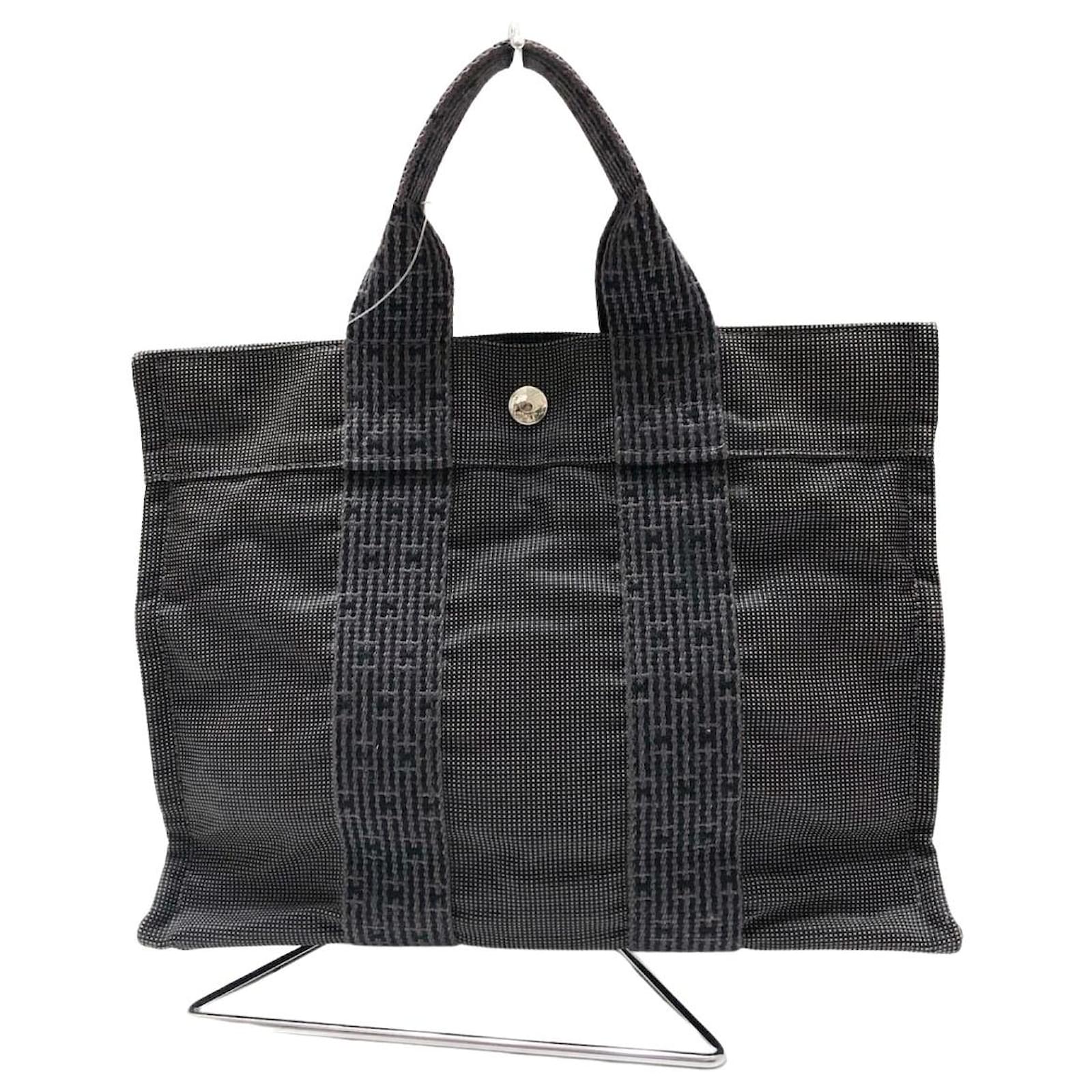 Hermès Herline Grey Polyamide ref.620058 - Joli Closet