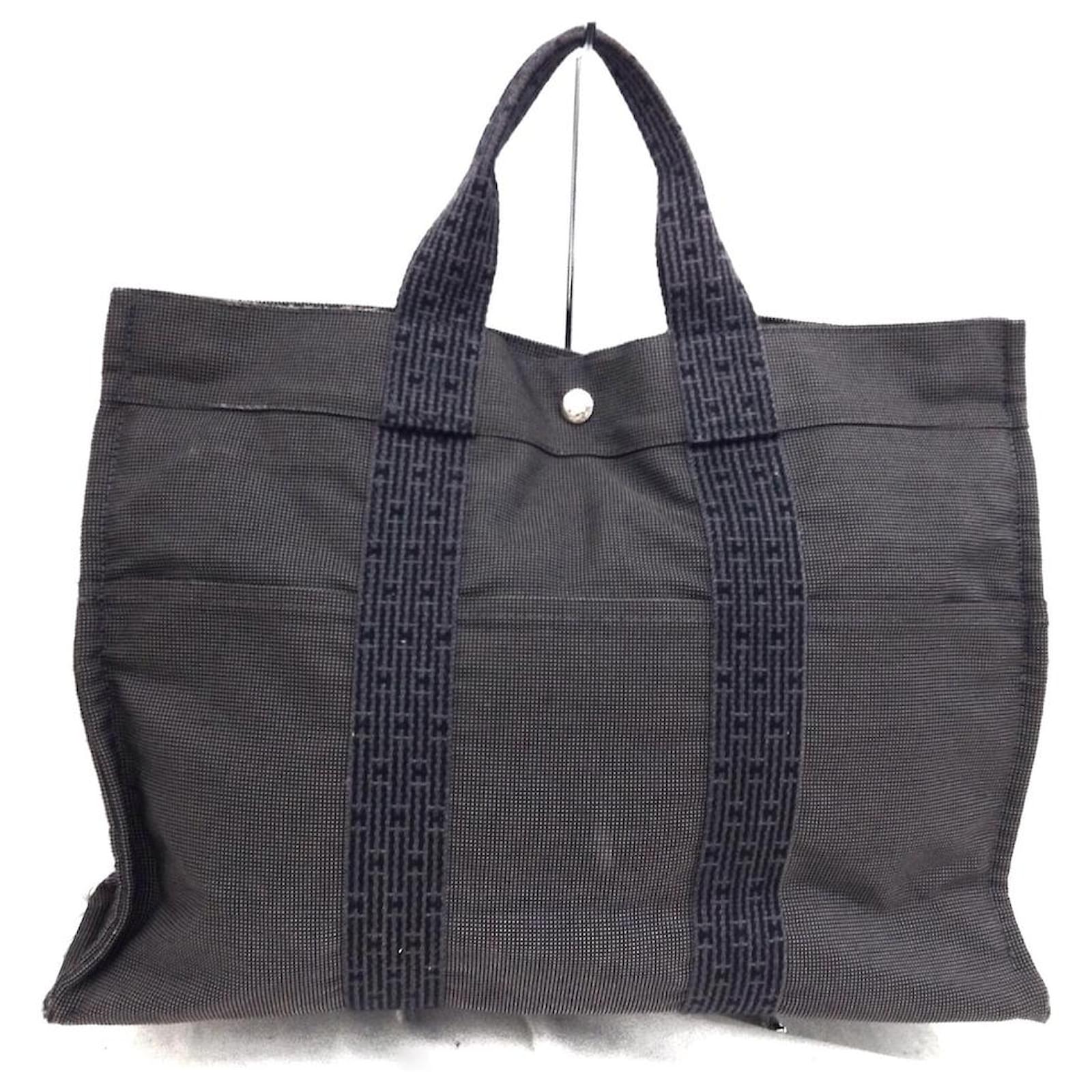 Hermès Herline Grey Polyamide ref.620071 - Joli Closet