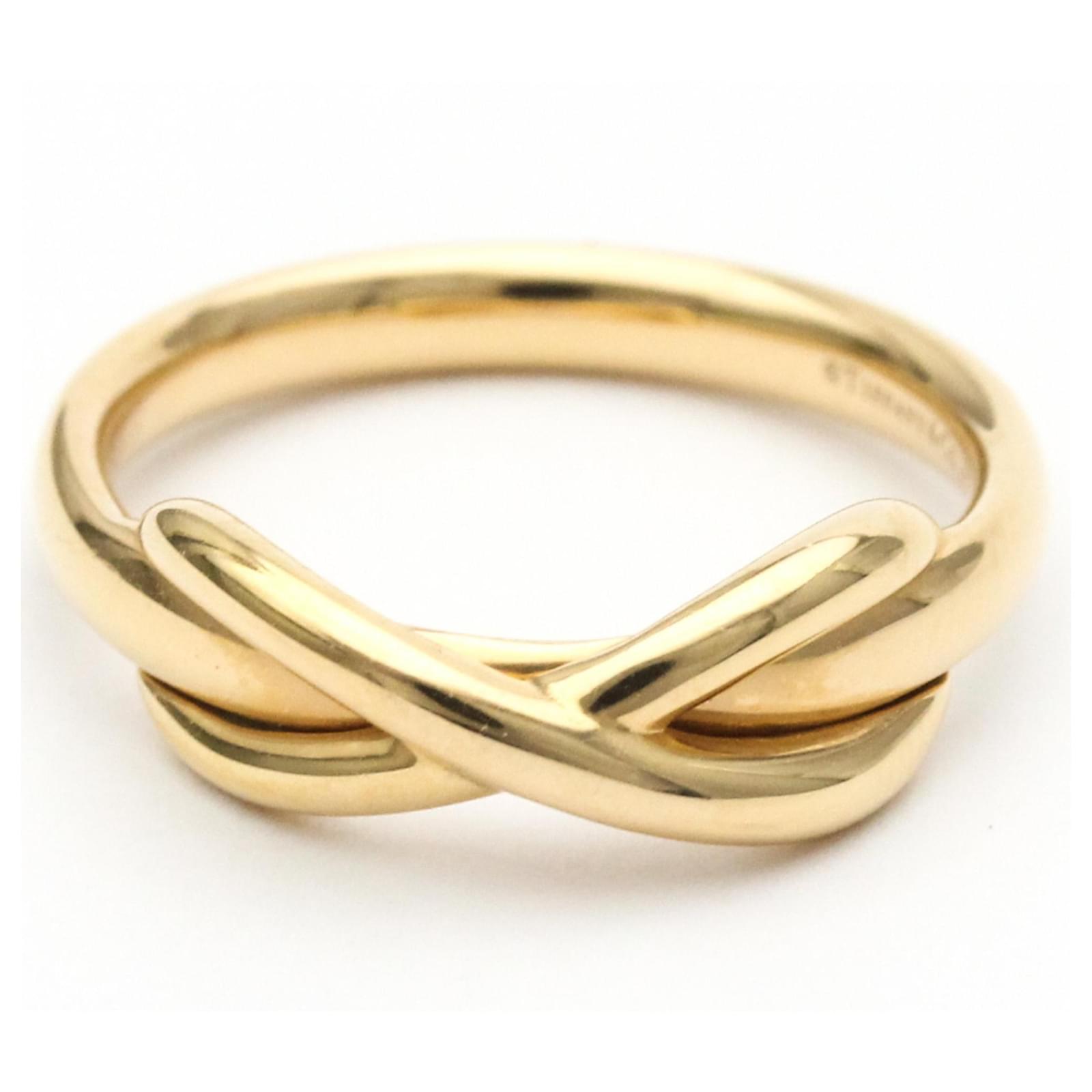 Infinity Ring Gold Tiffany