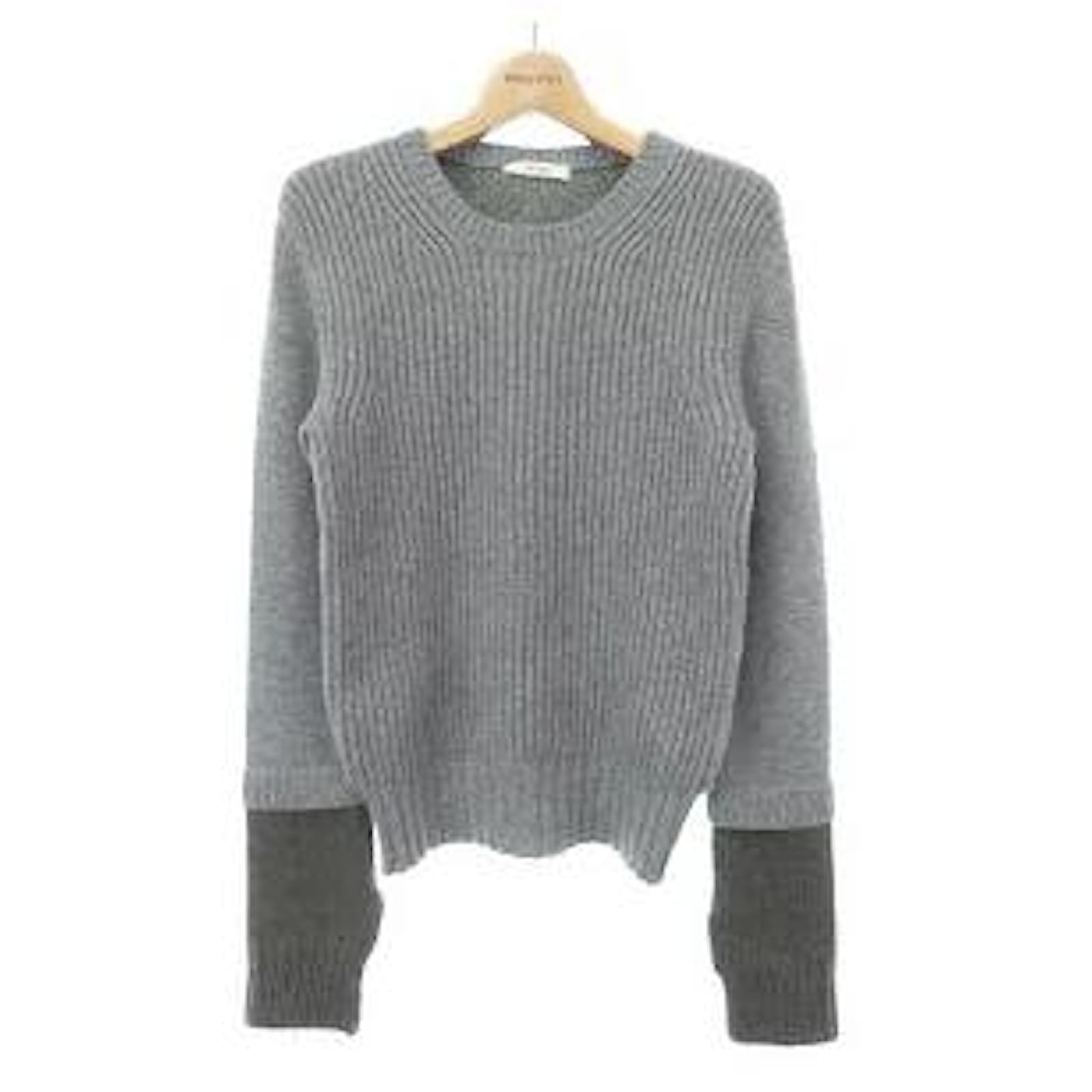 Celine Daoust Céline Céline Knit Grau Khaki Kaschmir ref.623812 - Joli ...